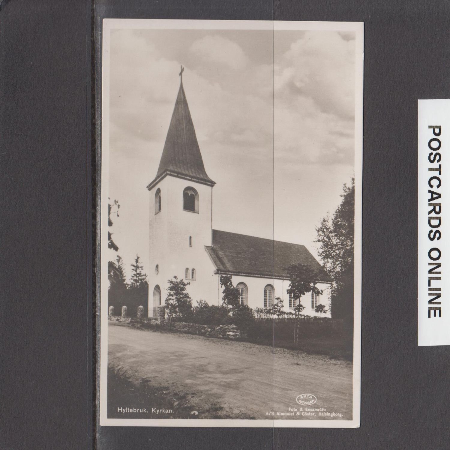 Hyltebruk kyrkan | Köp från PostcardsOnline på Tradera (699777466)