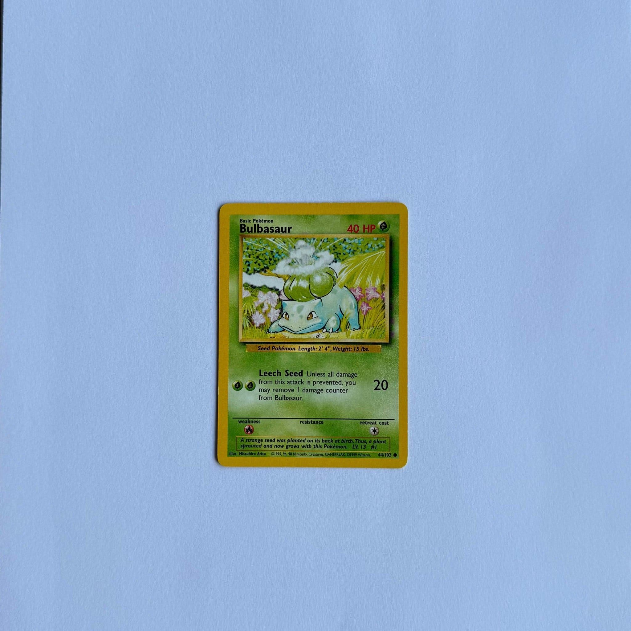 Se produkter som liknar Bulbasaur - Base set - Pokémo.. på Tradera ...