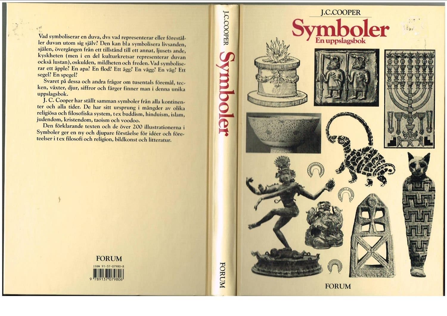 SYMBOLER En uppslagsbok - J. C. Cooper (1995) | Köp på Tradera (701222018)