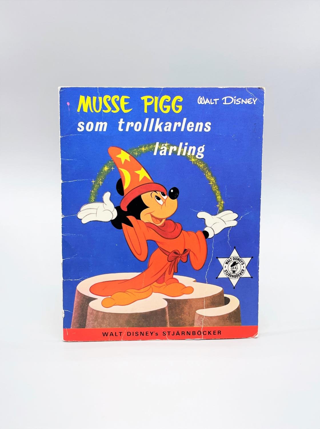 Musse Pigg som trollkarlens lärl.. | Köp från Utgård-HB på Tradera ...