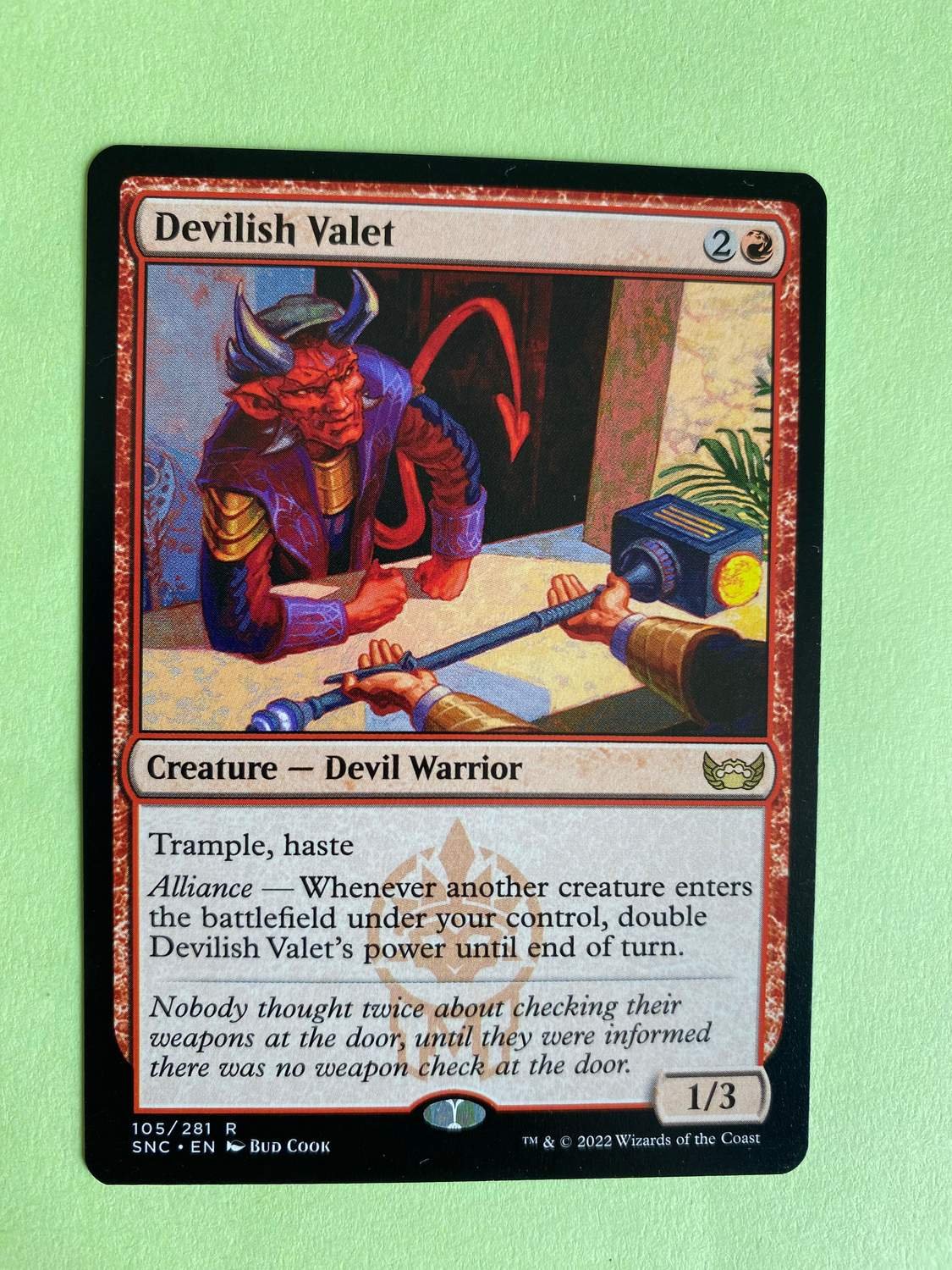 Devilish Valet Streets of New .. | Köp från Cardmaniacs på Tradera ...