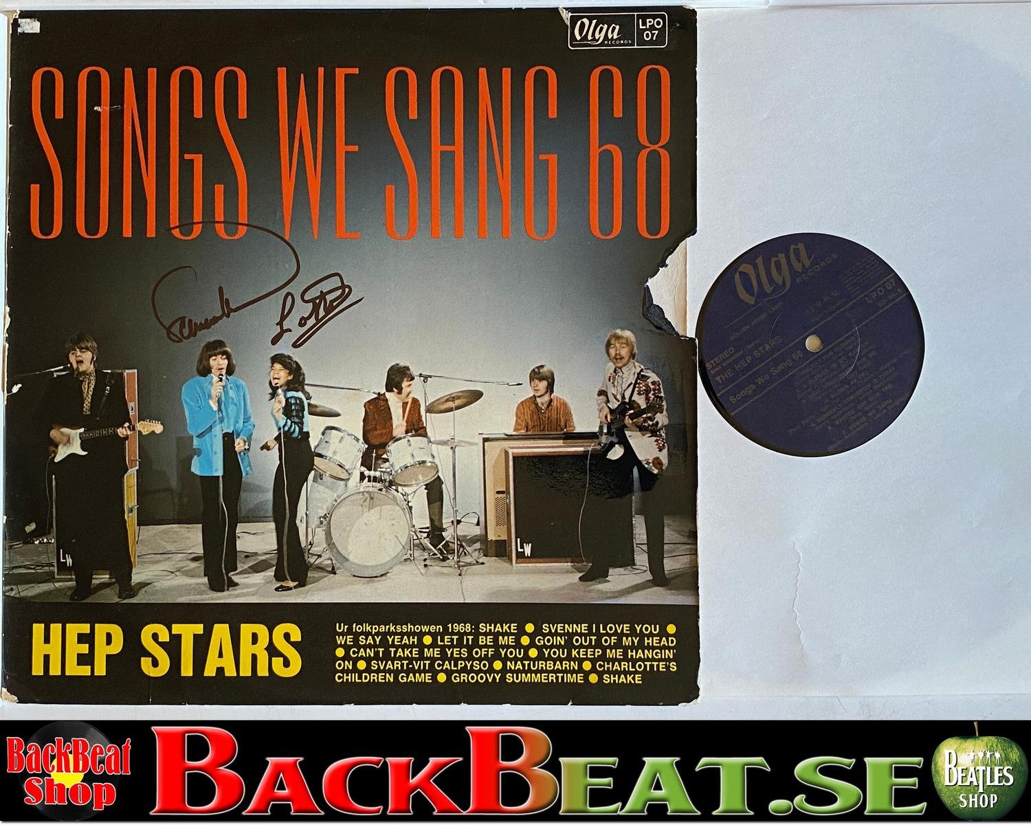 THE HEP STARS - SONGS WE SANG 68 .. | Köp från backbeat på Tradera ...