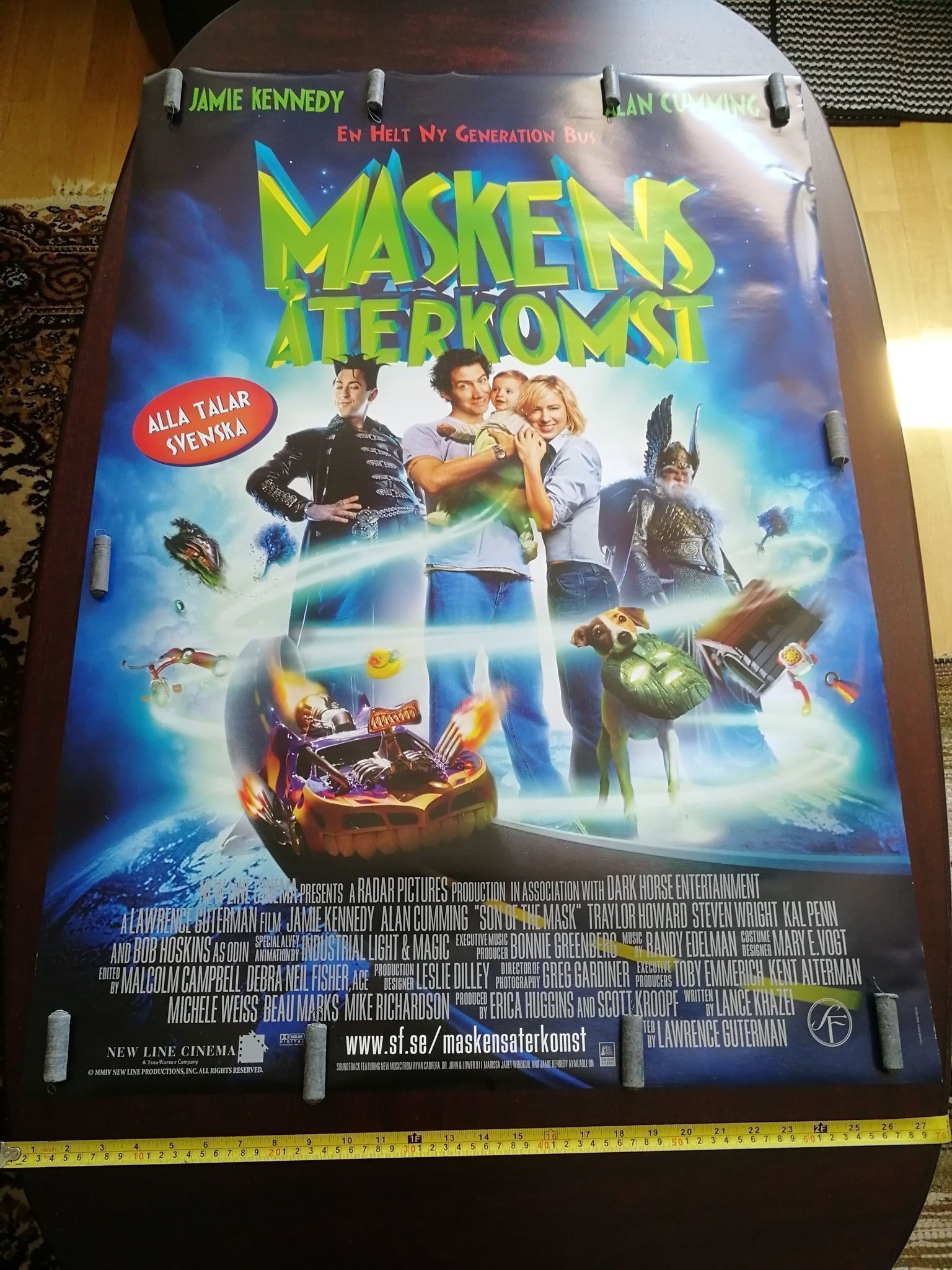 Filmaffisch maskens återkomst 2005. | Köp på Tradera (712043935)