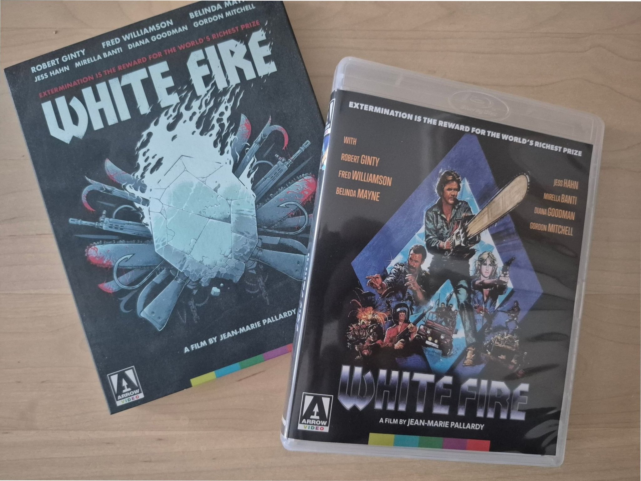 White Fire 1984 Arrow Video Blu-ray Limited ed .. | Köp på Tradera ...