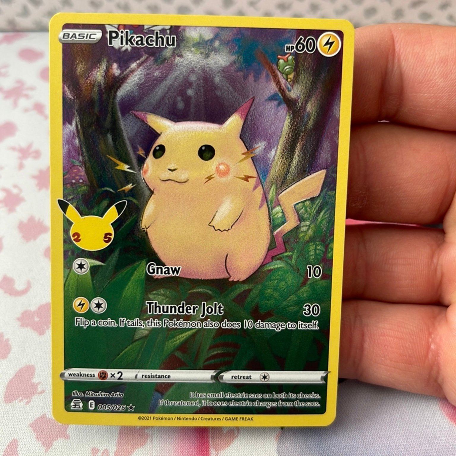 Pikachu 005/025 Celebrations holo - Pokémon Cel.. | Köp på Tradera (634667246)