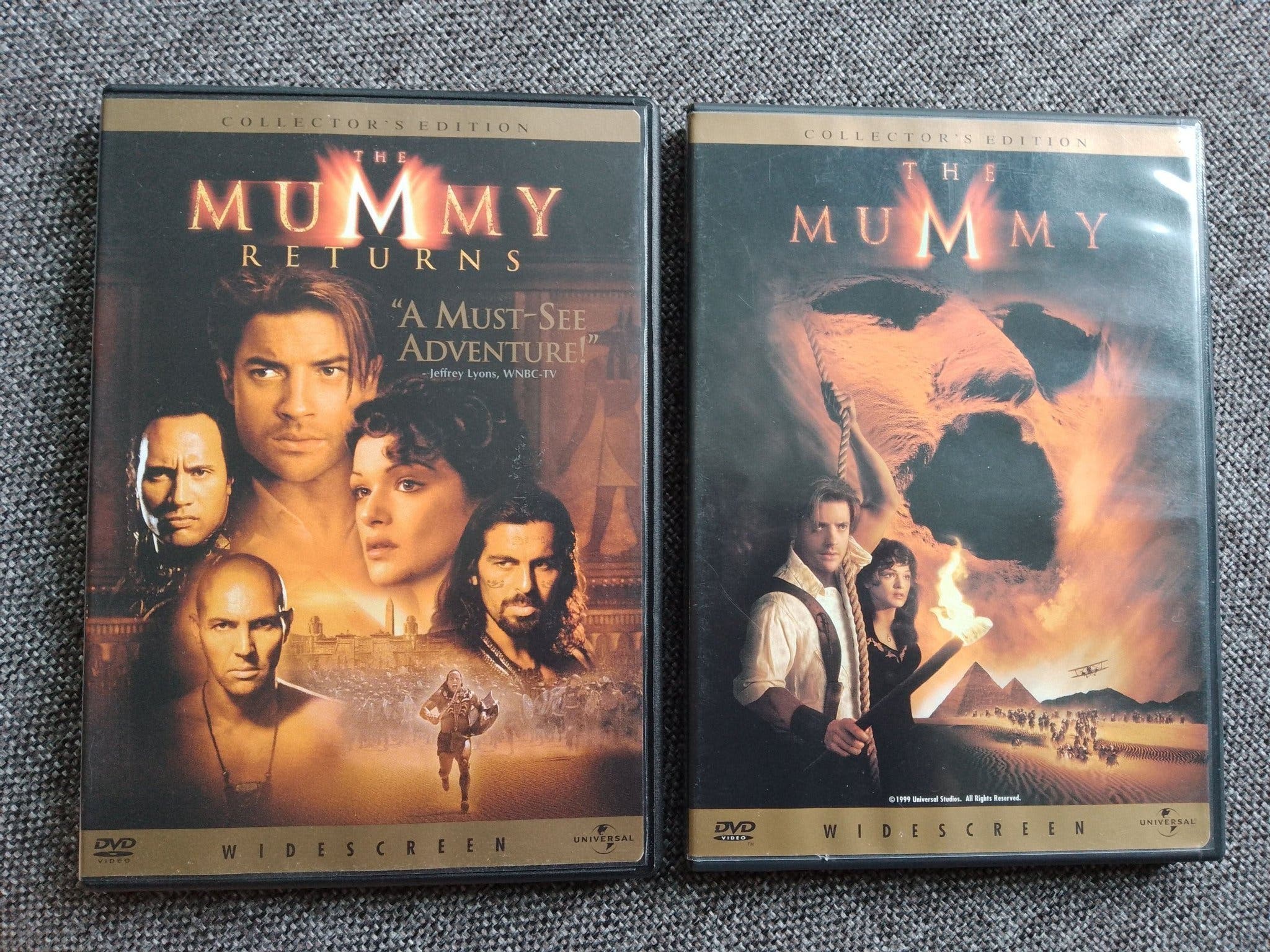 The Mummy & The Mummy Returns (DVD) - REGION 1 | Köp på Tradera (646701912)