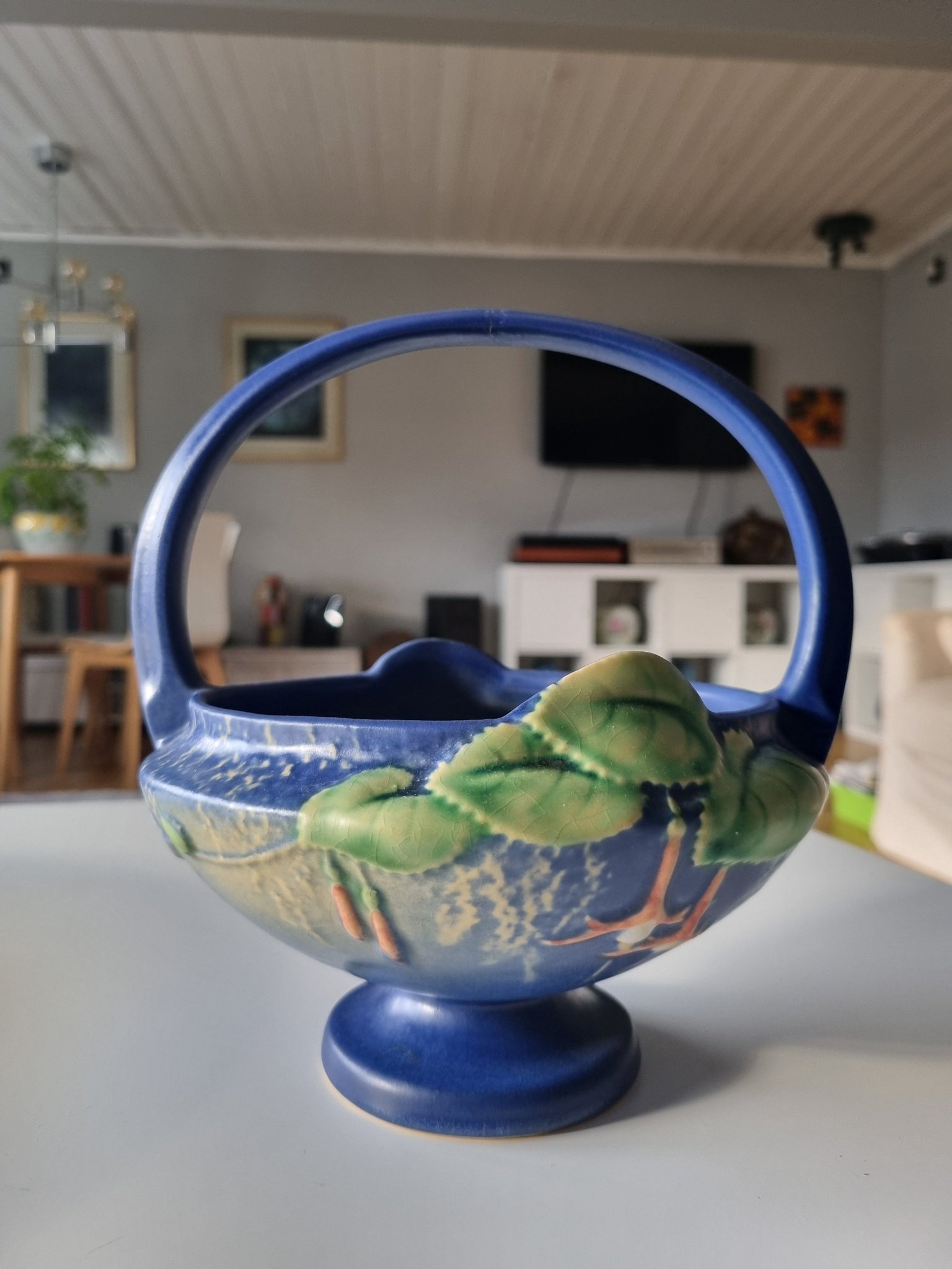 Art Deco 1930-tal USA Roseville Pottery "Fuchsi.. | Köp på Tradera ...