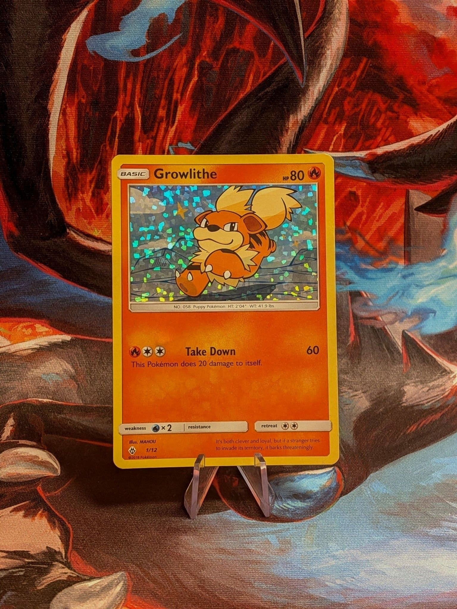 Growlithe HOLO #1 - Pokémon McDonald's 2018 | Köp på Tradera (710697597)