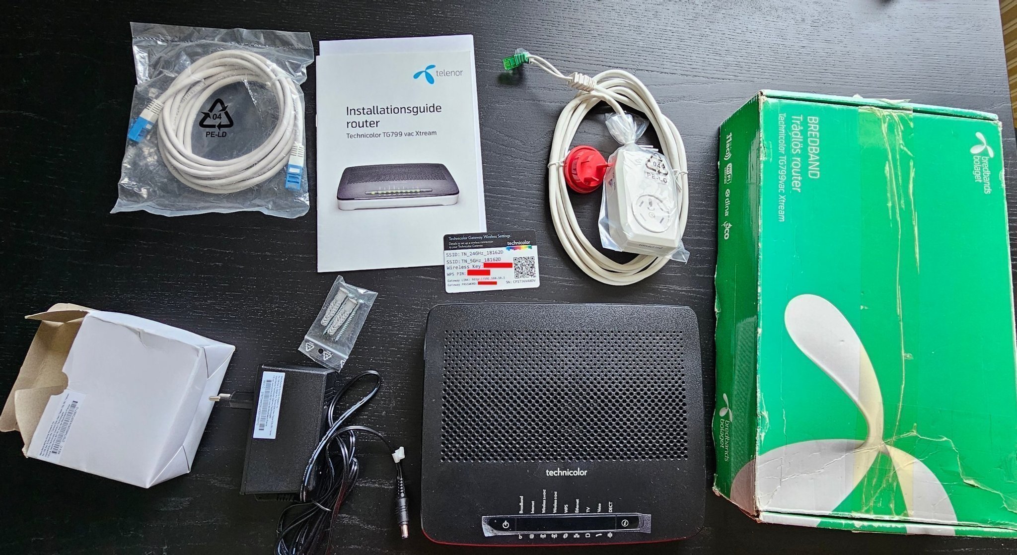 Technicolor TG799vac Xtream trådlös router – ol.. | Köp på Tradera ...