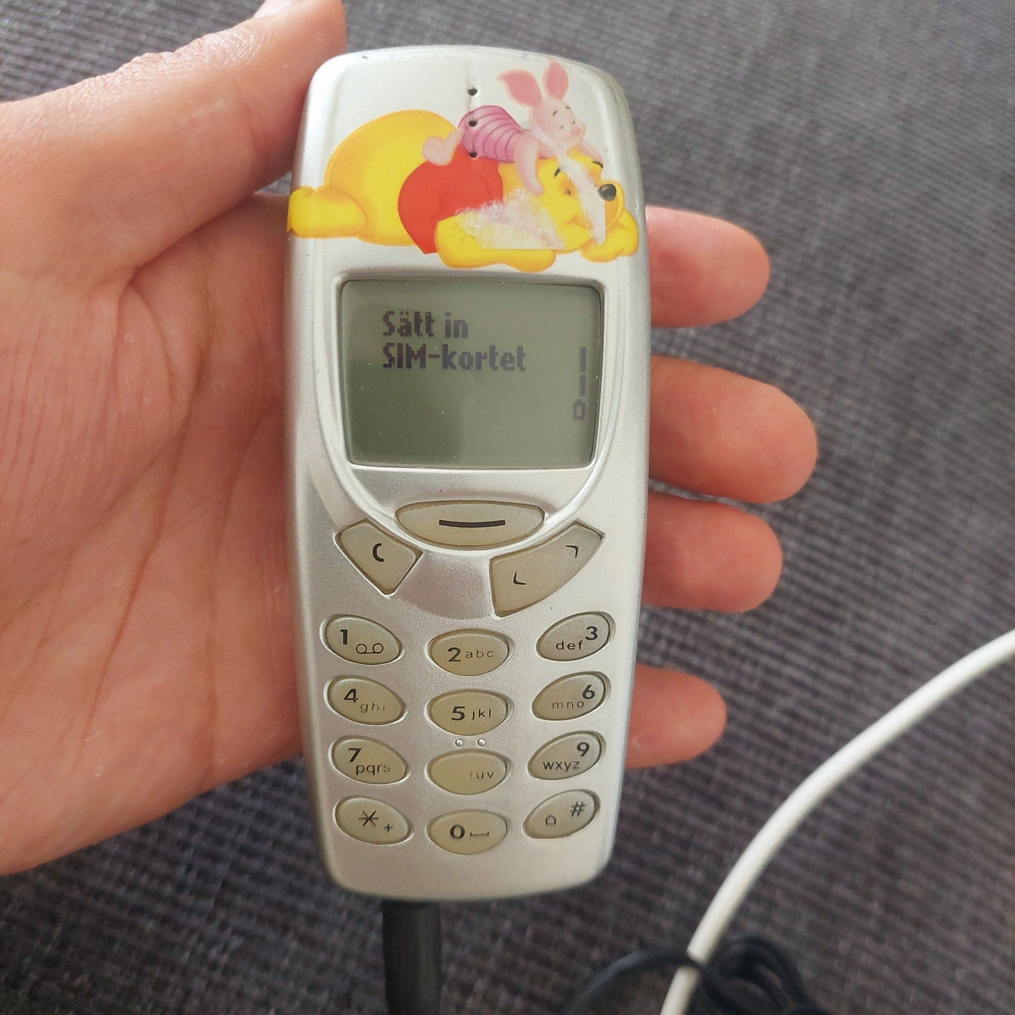 Nokia 3310 med Musse Pigg-tema/telefon/knapptel.. | Köp på Tradera ...