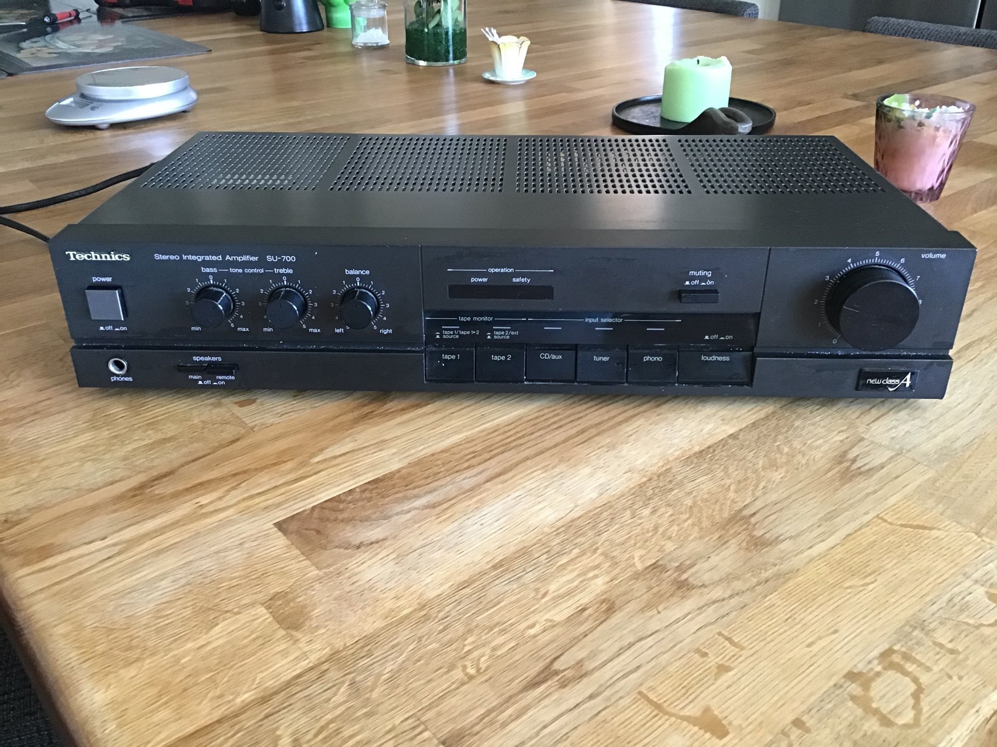 Technics SU-700 Stereo Integrated Amplifier (475899194) | Köp på Tradera