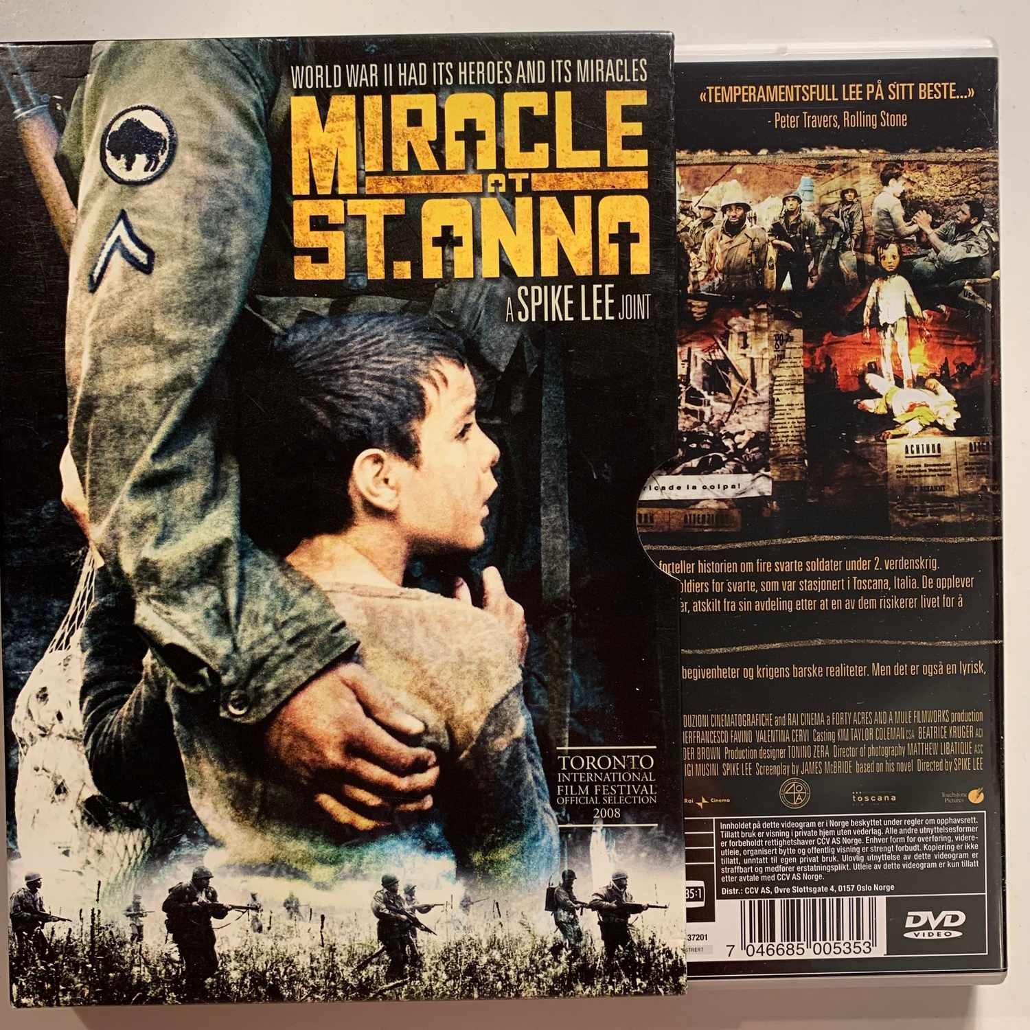 MIRACLE AT ST. ANNA. SPIKE LEE.. | Köp från Retrobörsen på Tradera ...