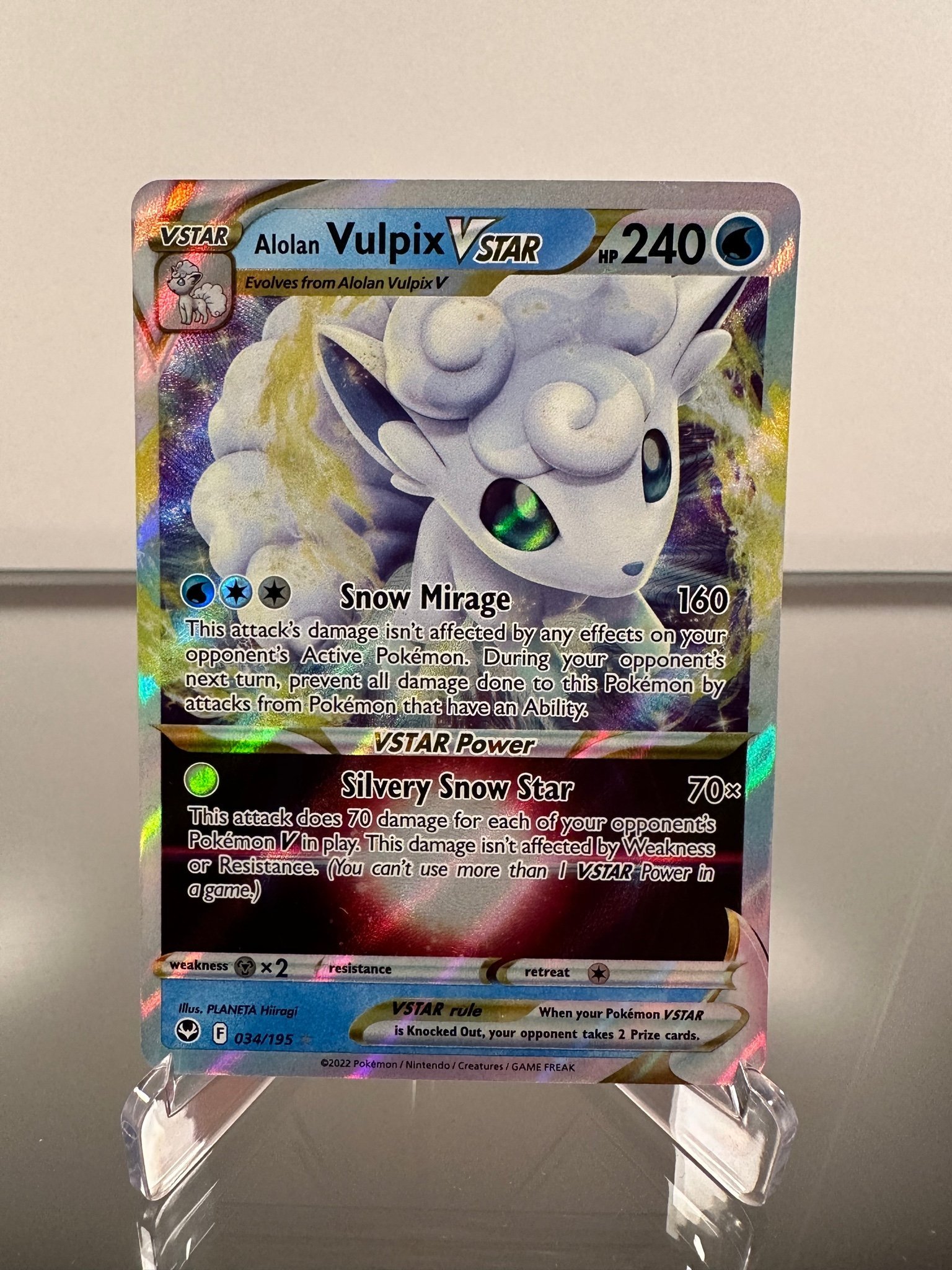 Se produkter som liknar Alolan Vulpix VSTAR - Pokémon.. på Tradera ...