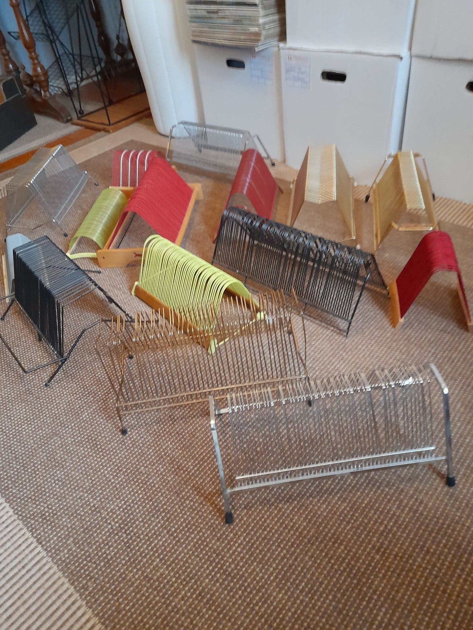 Ett parti skivställ 60-70-tal....... | Köp på Tradera (701198554)
