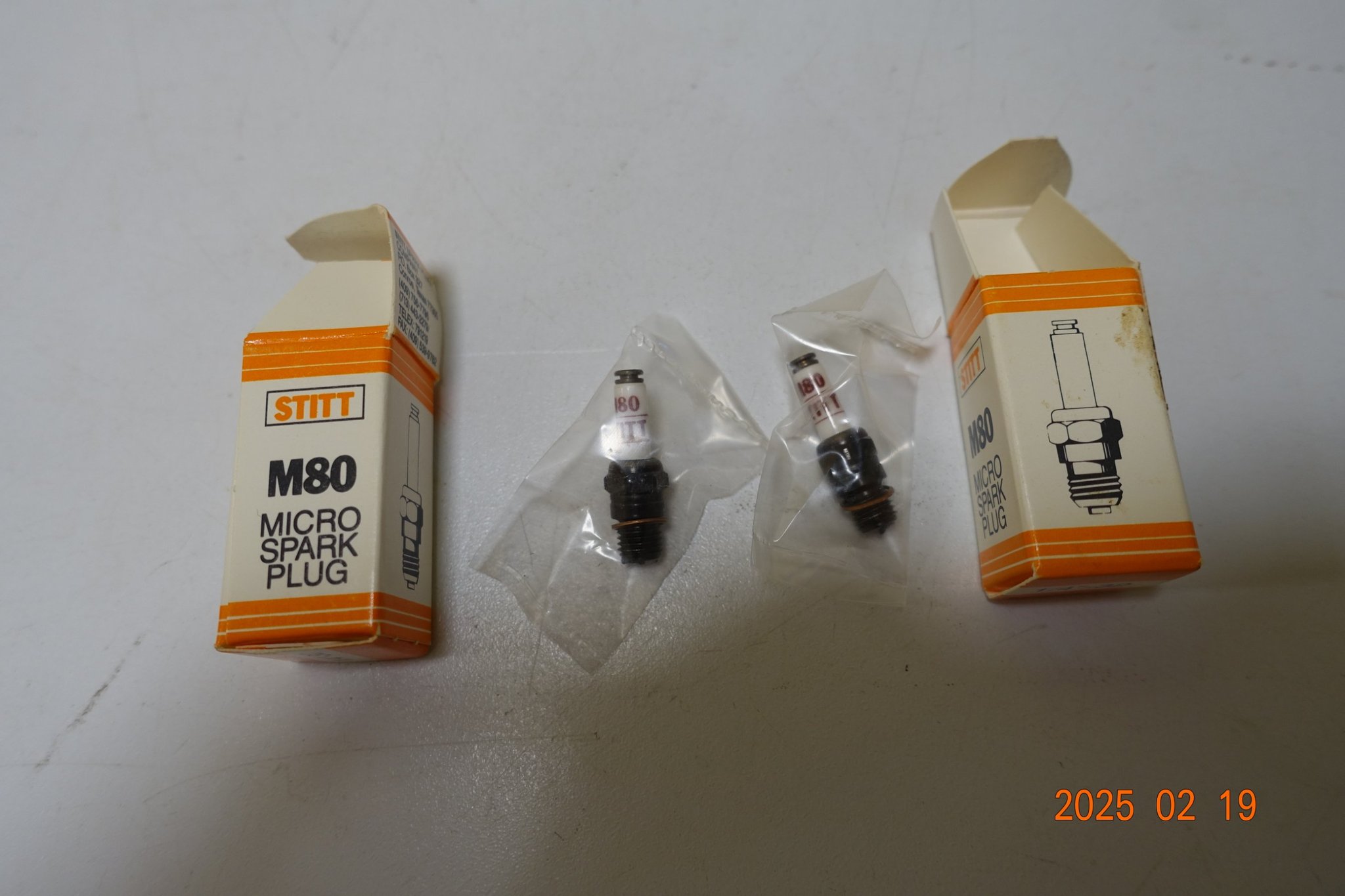 STITT M80 Micro Spark Plug för modellmotor | Köp på Tradera (711593044)