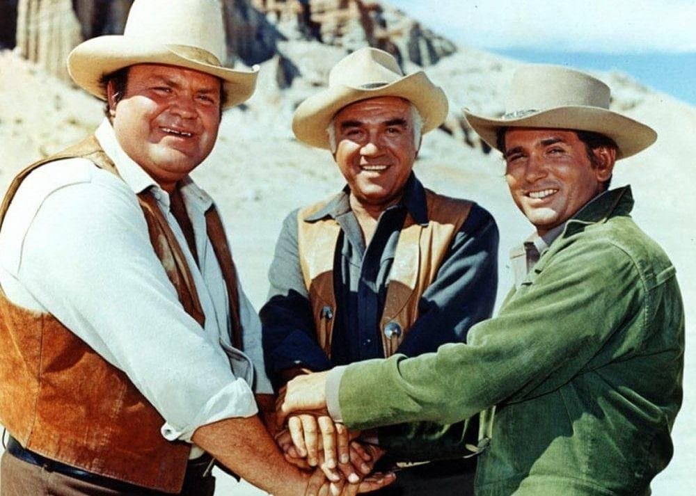 BONANZA BRÖDERNA CARTWRIGHT TV SERIES CAST WEST.. | Köp på Tradera ...