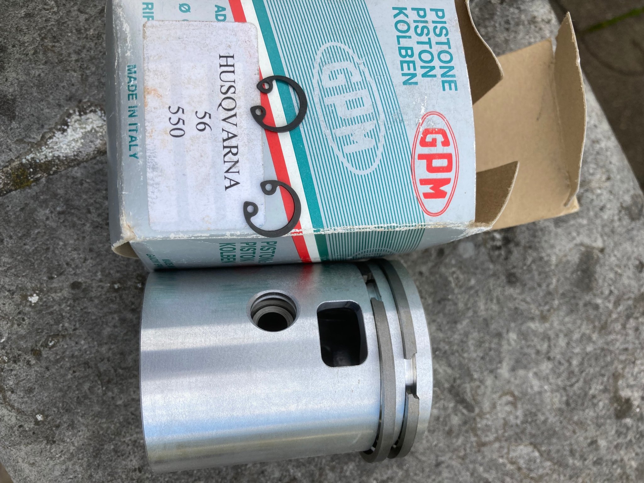 Kolv till Husqvarna 120cc motor, HVA , Hjorten, Apollo, Rex , Monark