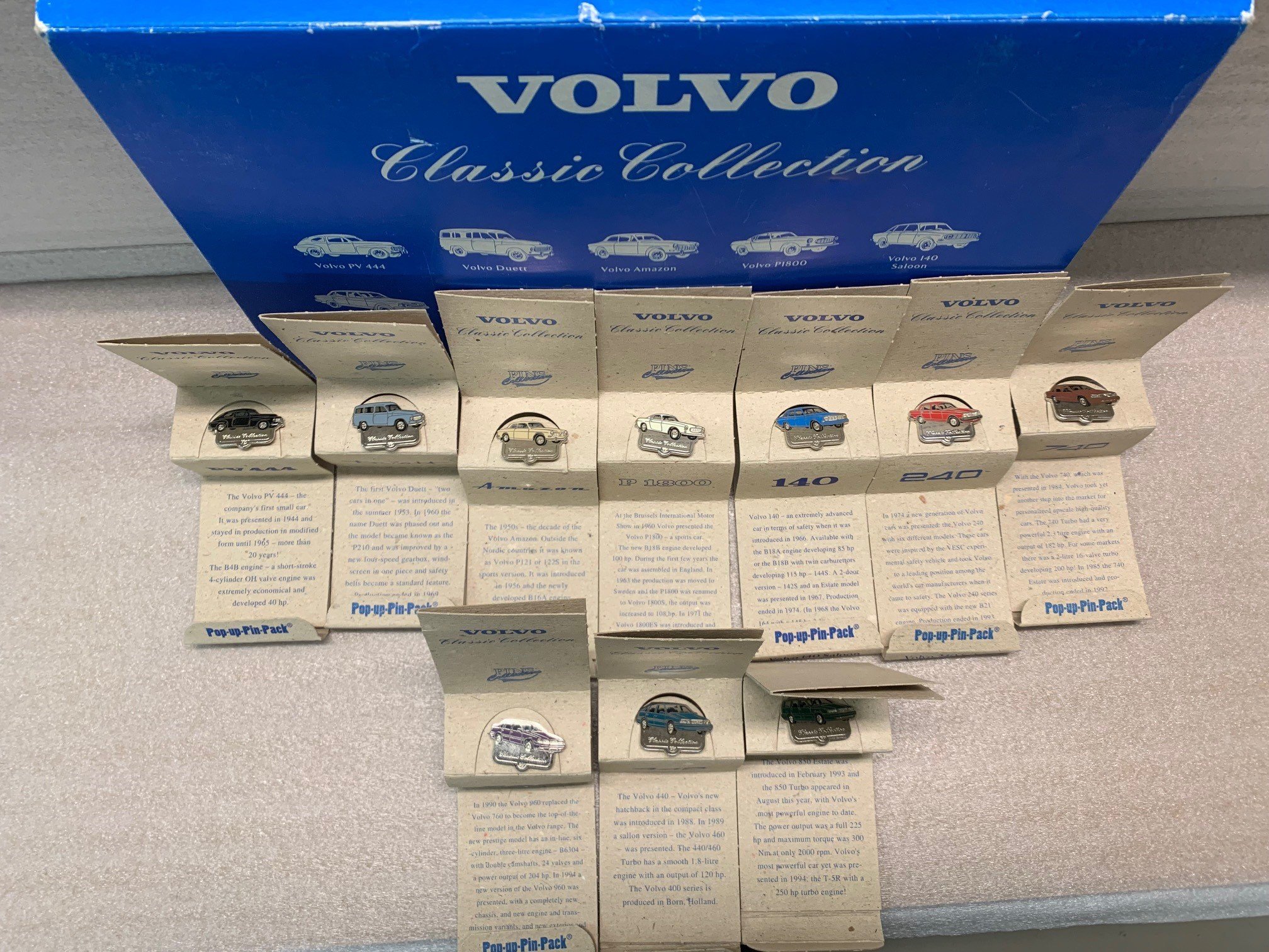 Volvo Pins, komplett samling. | Köp på Tradera (563887918)
