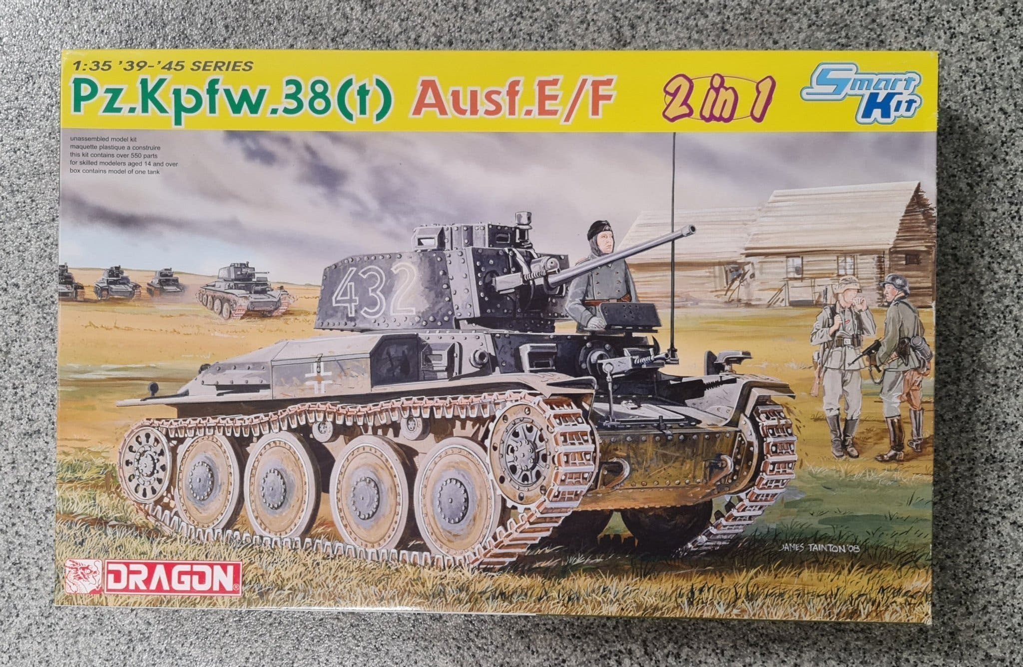 Dragon 1/35 Panzerkampfwagen 38(t) Ausf.E/F 2-i.. | Köp på Tradera ...
