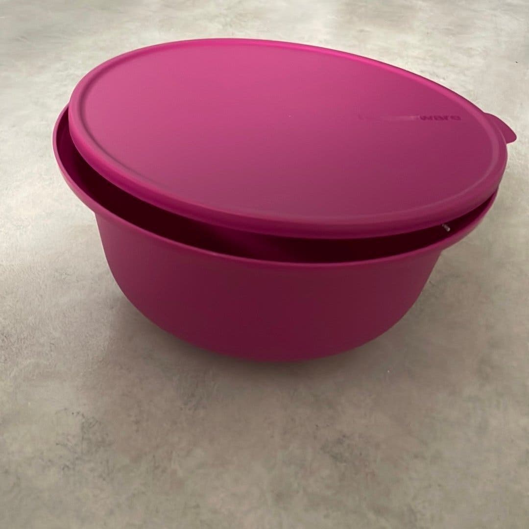 Se produkter som liknar Tupperware Skål med lock 4L på Tradera (696360841)