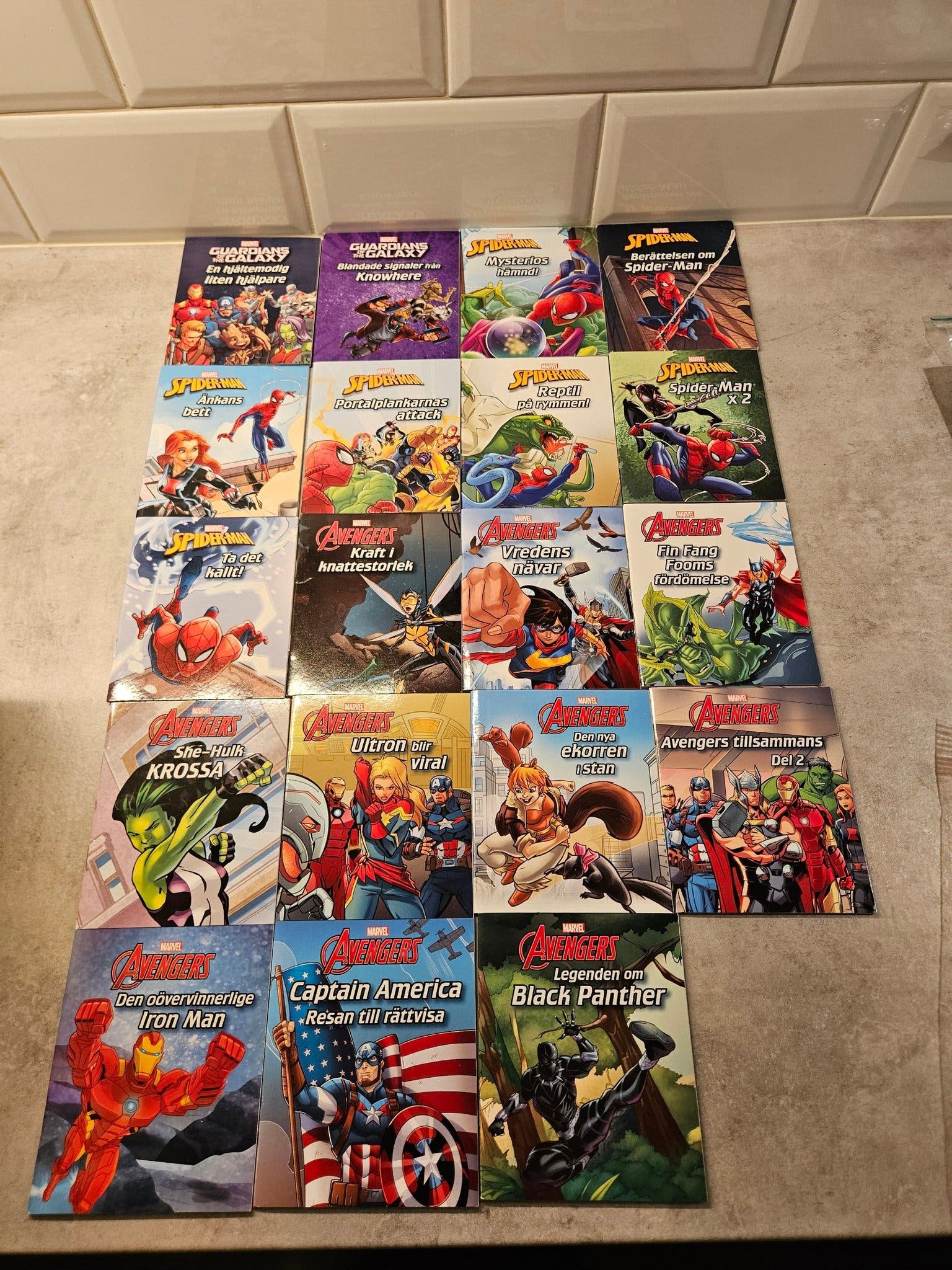 Se produkter som liknar Marvel Pixi-böcker: Guardians.. på Tradera ...