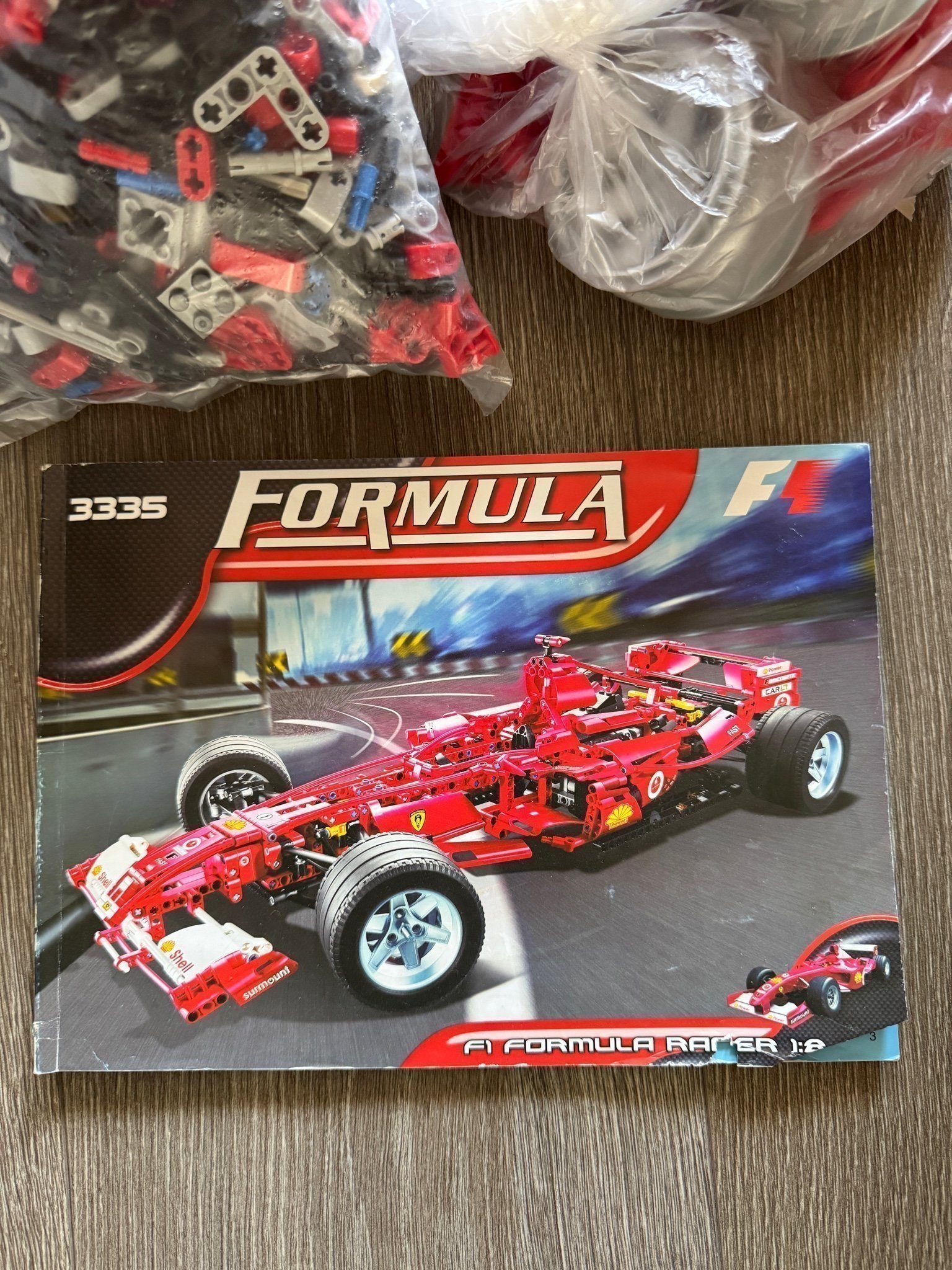 Lego 3335Formula F1 Racer 1:8 | Köp på Tradera (706868746)