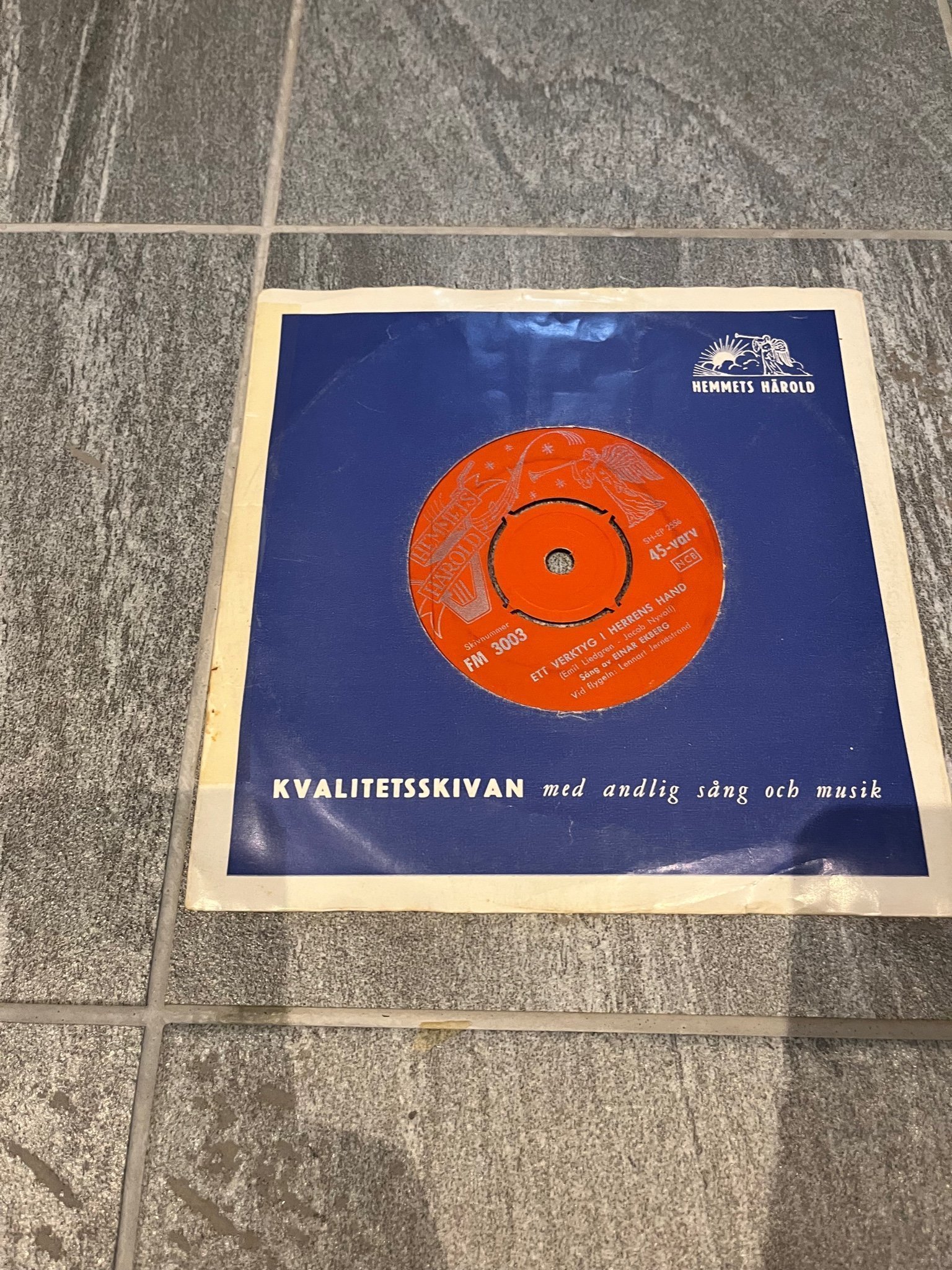 Einar Ekberg - Ett Verktyg I Herrens Hand (45-v.. | Köp på Tradera ...