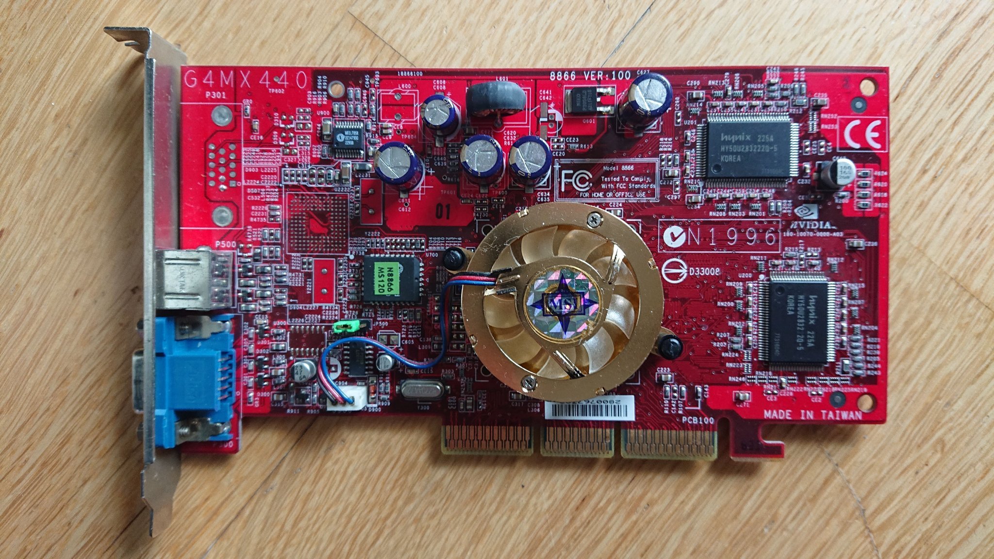 2002 Nvidia GeForce 4 MX440 AGP (414995755) ᐈ Köp på Tradera