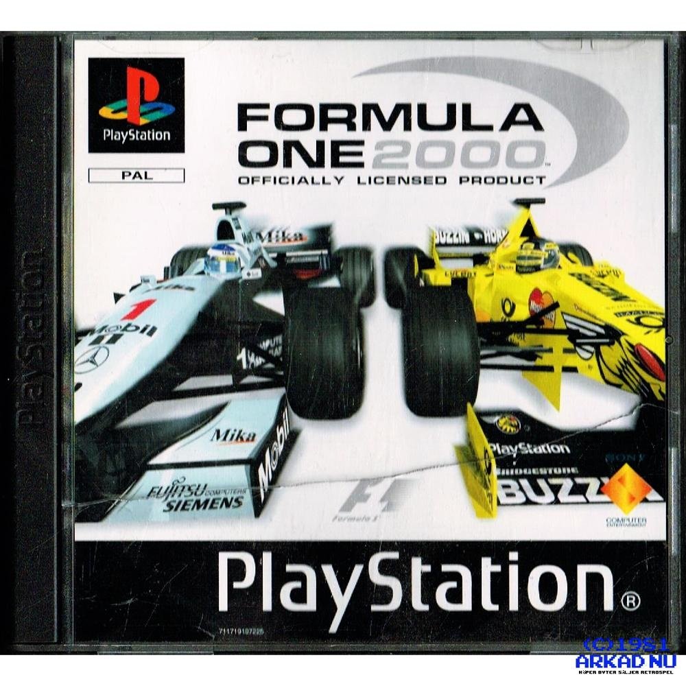 FORMULA ONE 2000 PS1 | Köp från arkadnu på Tradera (635946291)