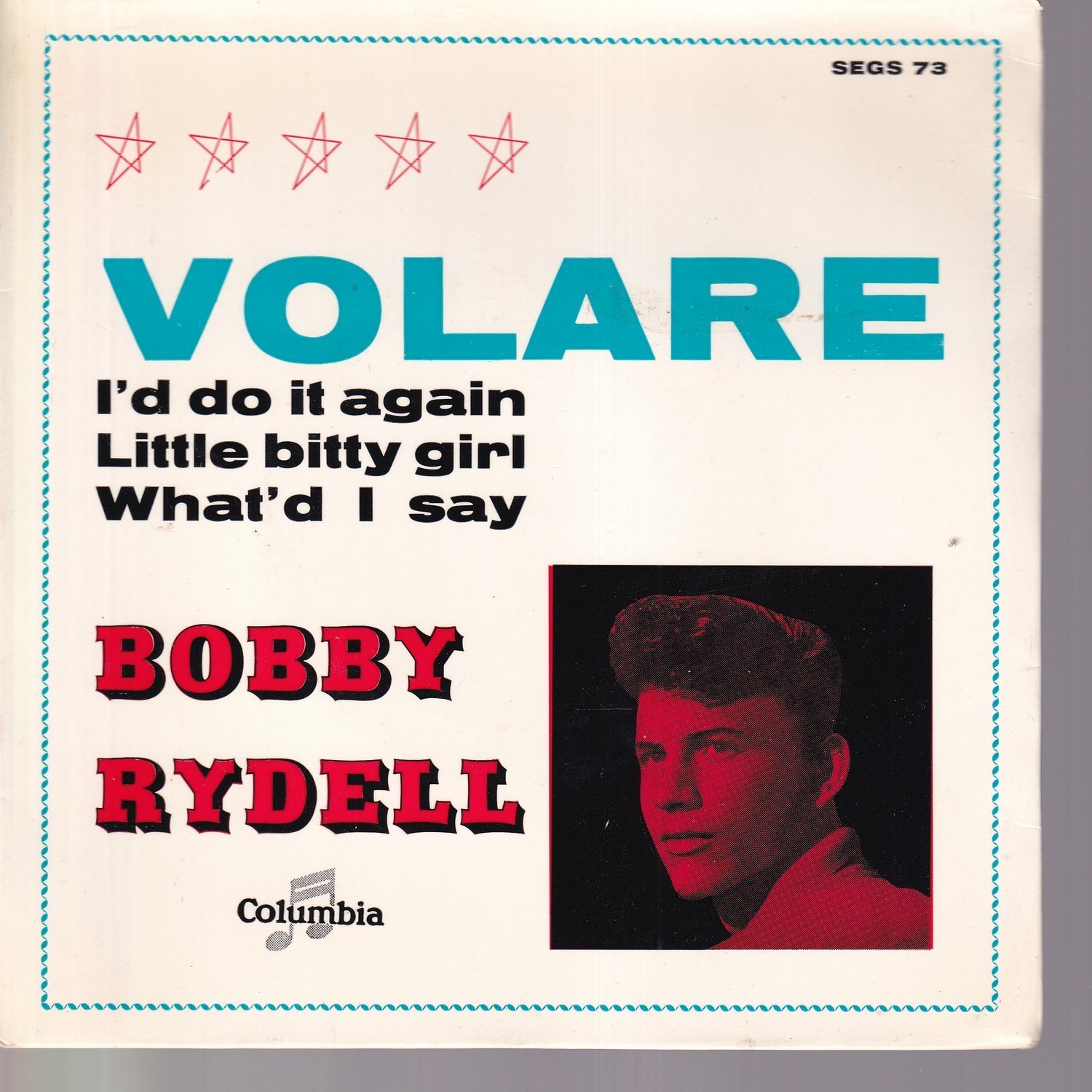 Bobby Rydell - Volare [7"] | Köp på Tradera (671319009)