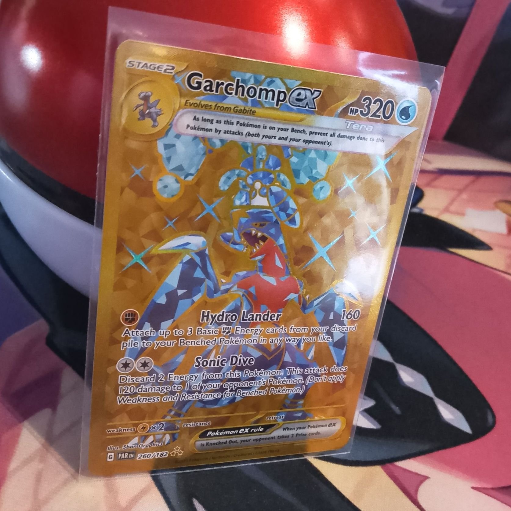 Se produkter som liknar Garchomp EX Full Art Ultra Ra.. på Tradera ...