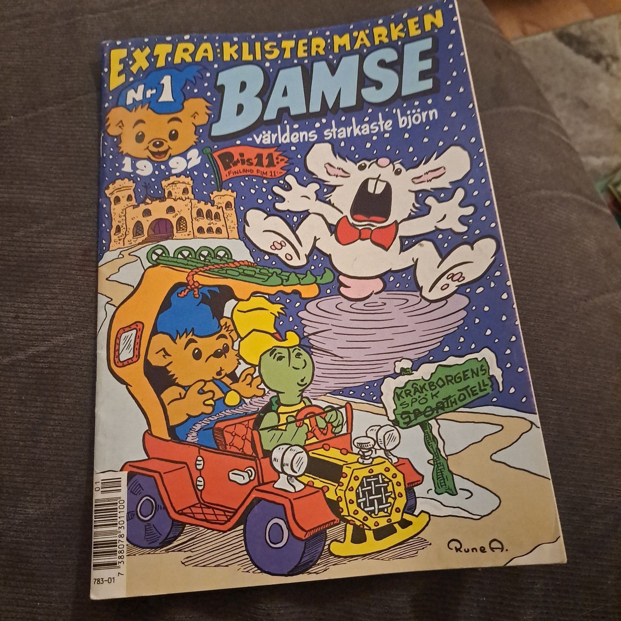 Serietidning,Bamse världens starkaste björn, nr.. | Köp på Tradera ...
