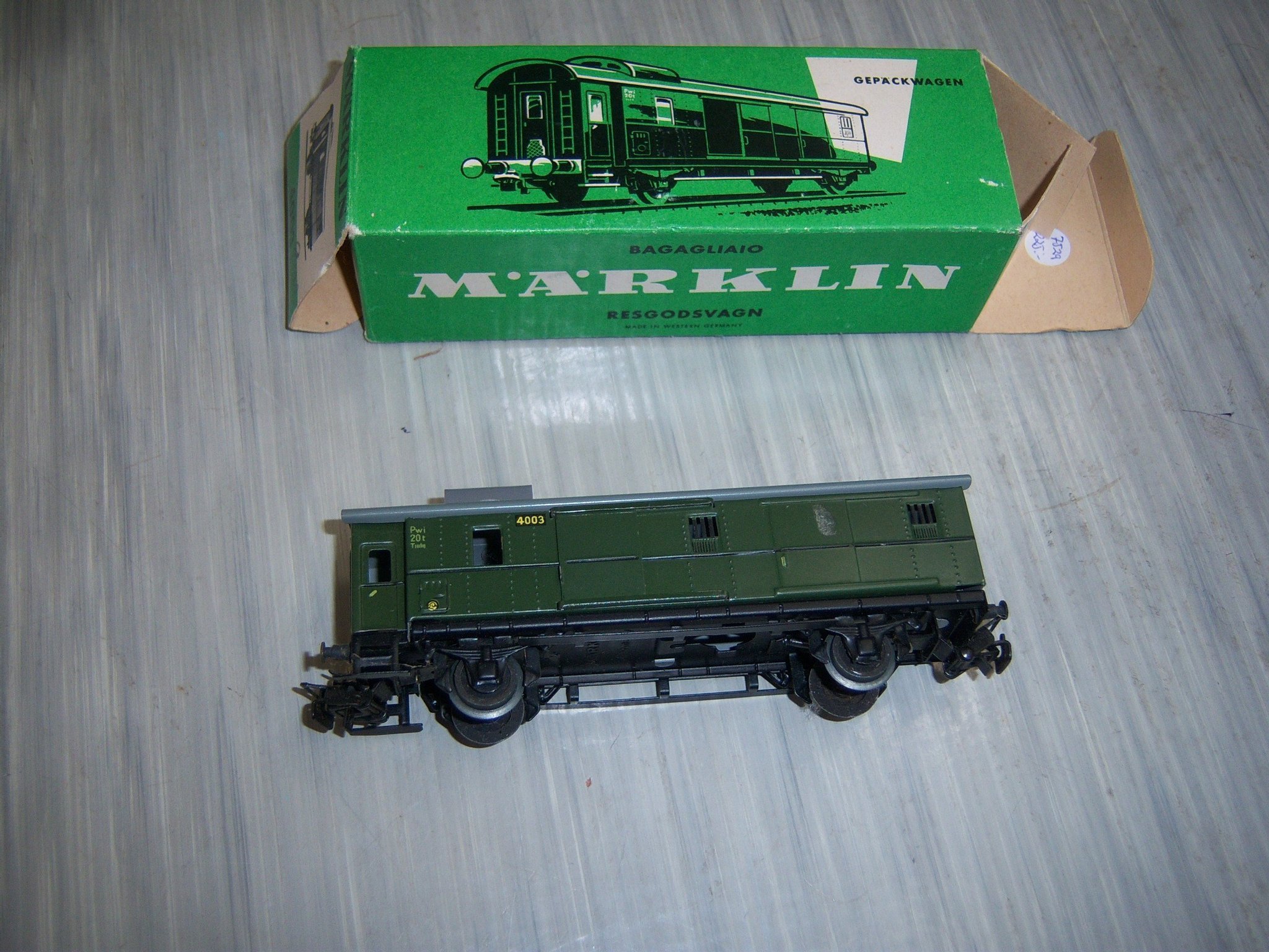 Märklin 4003 med Ask | Köp på Tradera (734081708)