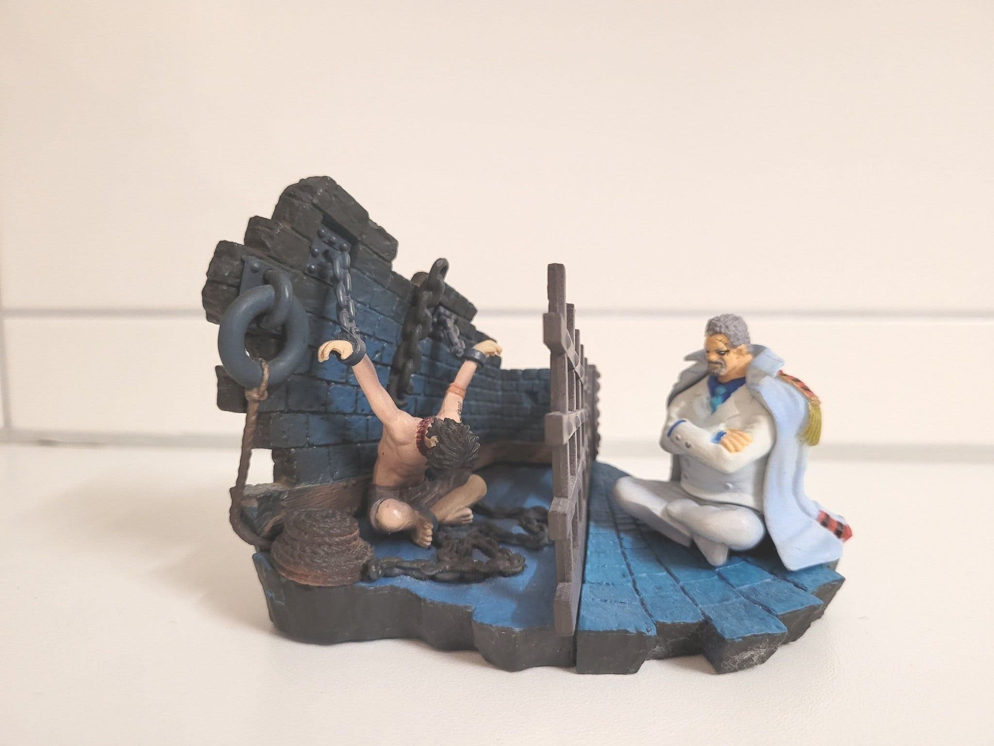 One Piece Figur - Giorama Megahouse Ace och Sen.. | Köp på Tradera ...
