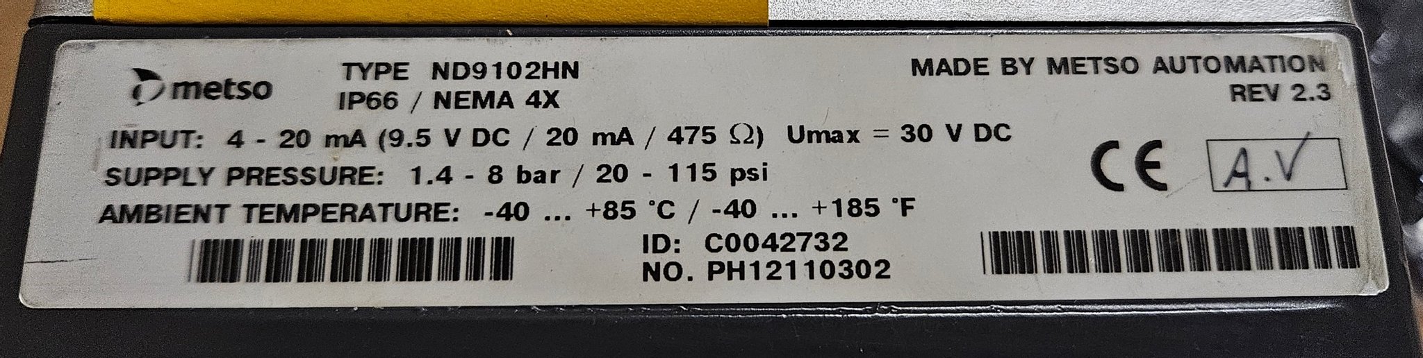 Metso Neles intelligent valve controller ND9102HN | Köp på Tradera ...