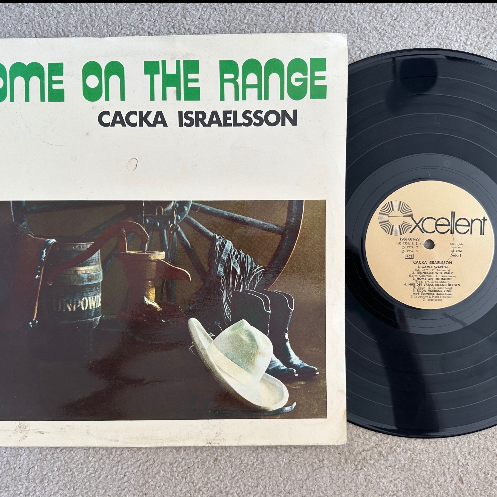 Cacka Israelsson - Home on the range | Köp på Tradera (721324036)