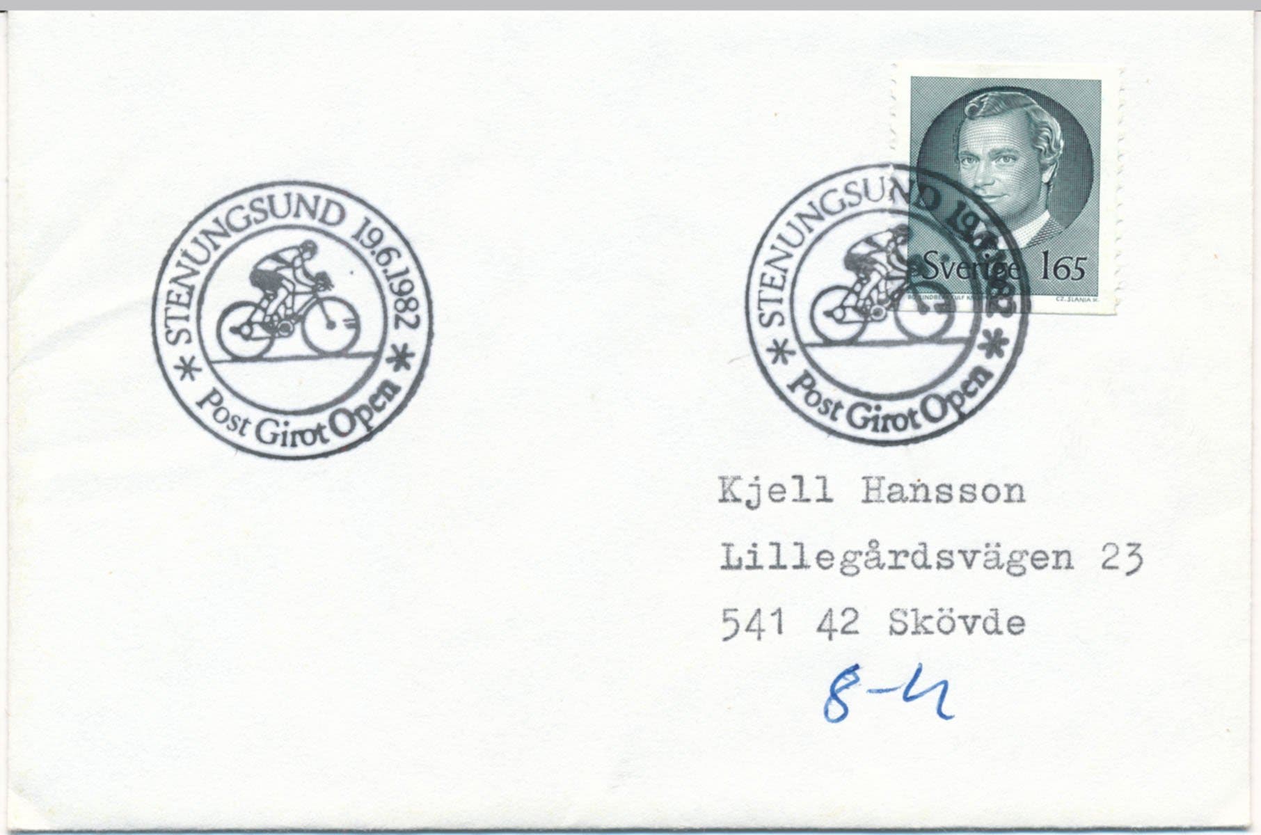 Minnespoststämpel Stenungsund PostGirot Open 1982 | Köp på Tradera ...