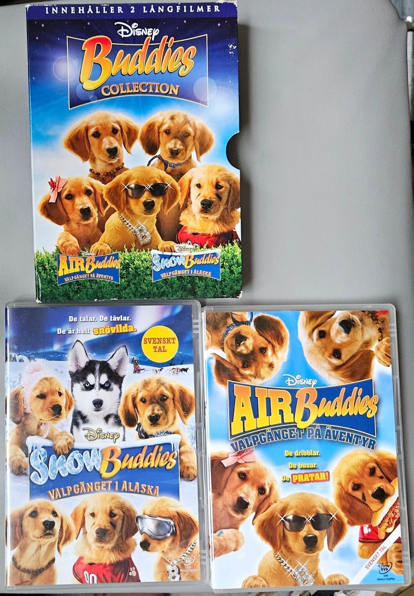 Disney Buddies Collection - Air Buddies & Snow .. | Köp på Tradera ...