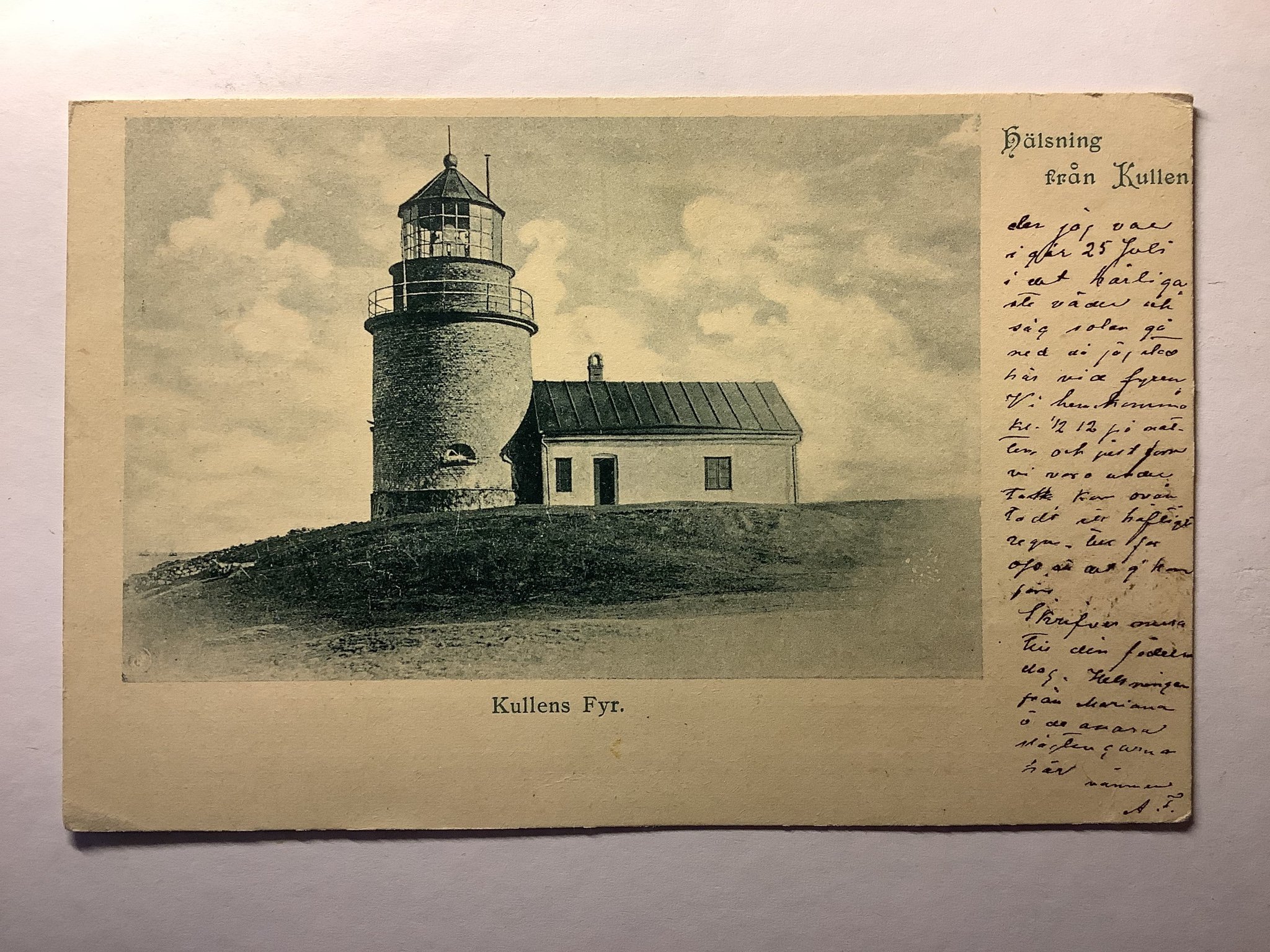Se produkter som liknar Mölle, Kullens fyr. Tre Vykort på Tradera ...