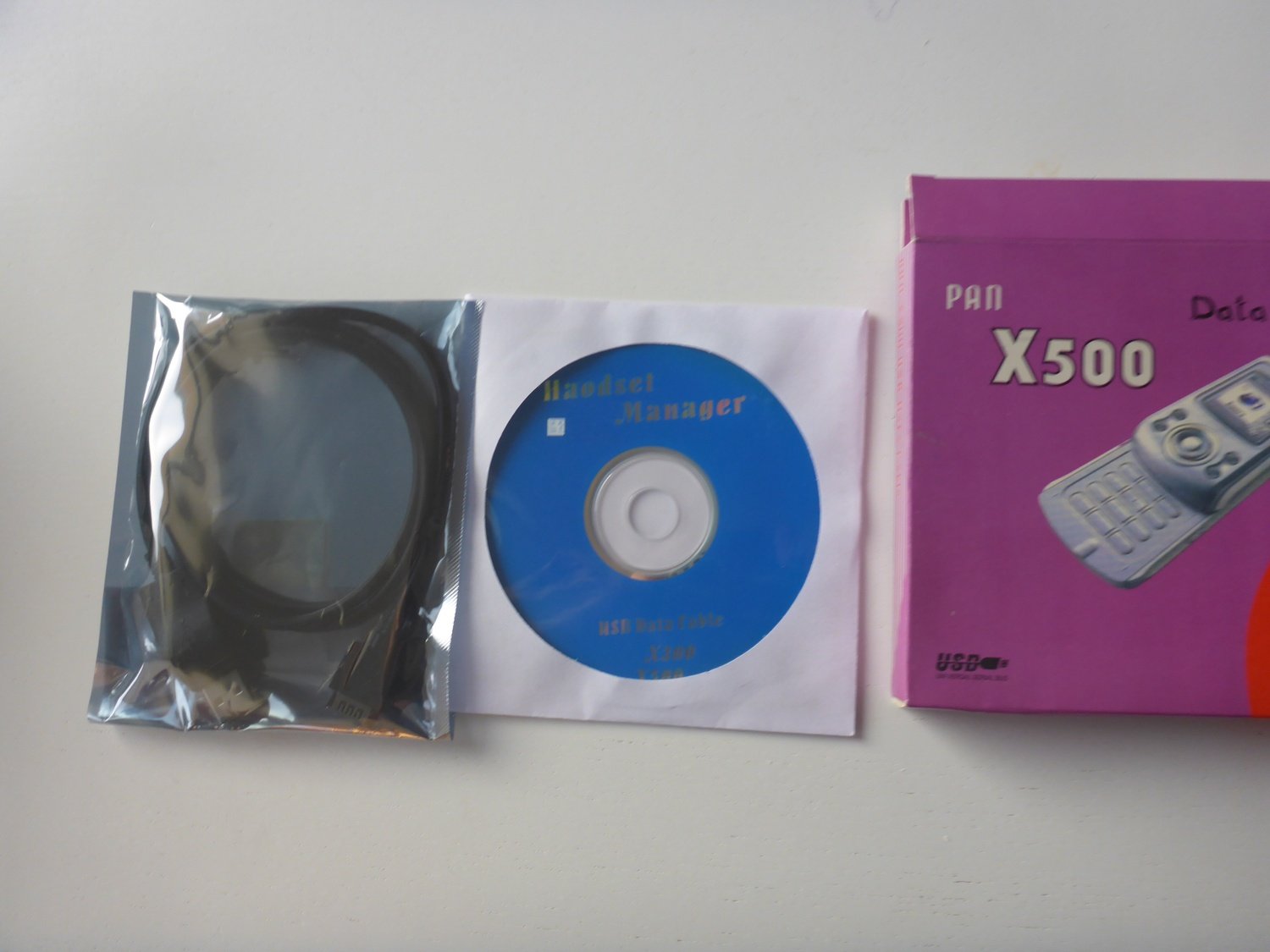 USB Datakabel Panasonic X500 Komplett med CD-ROM | Köp på Tradera ...