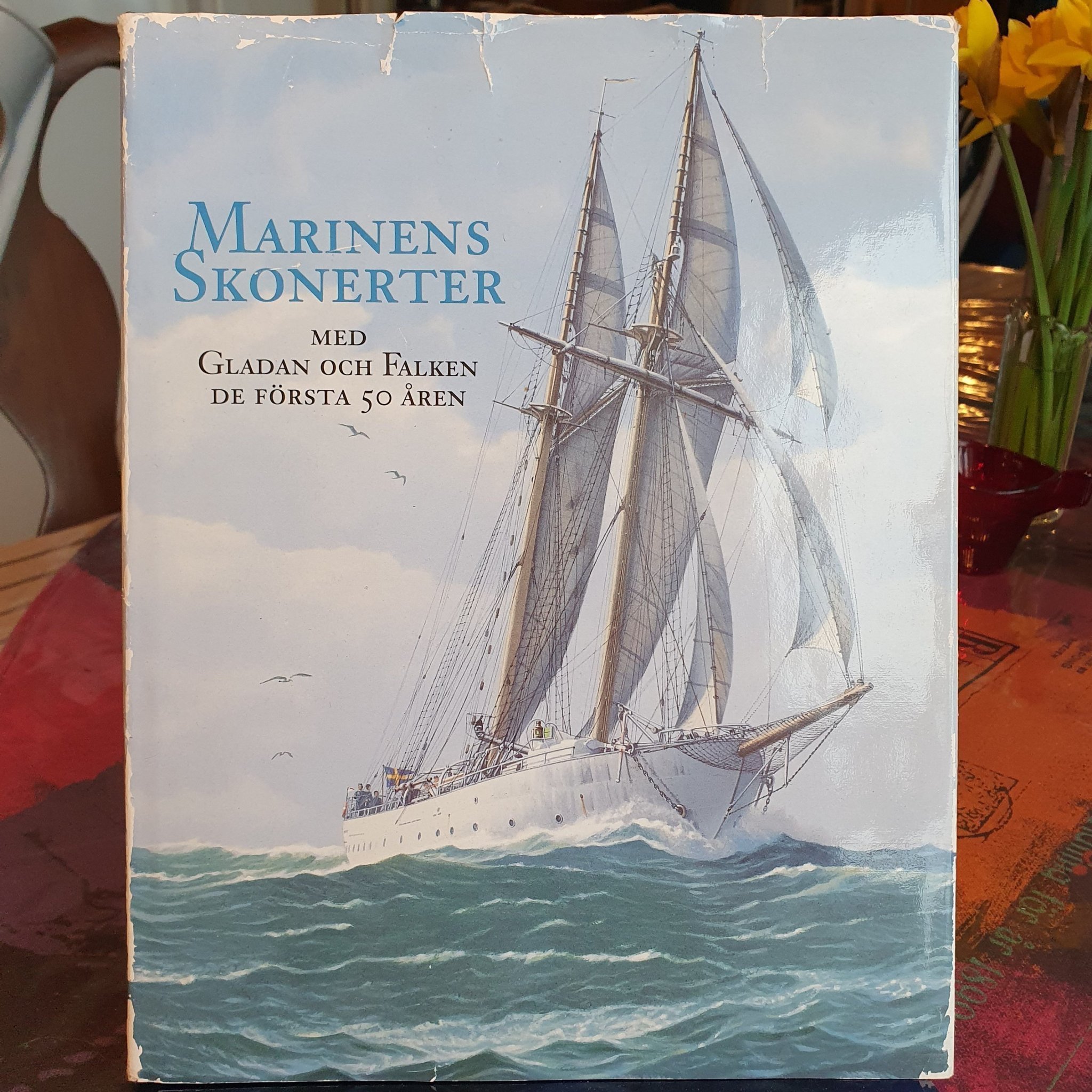 Marinens skonerter med Gladan och Falken de för.. | Köp på Tradera ...
