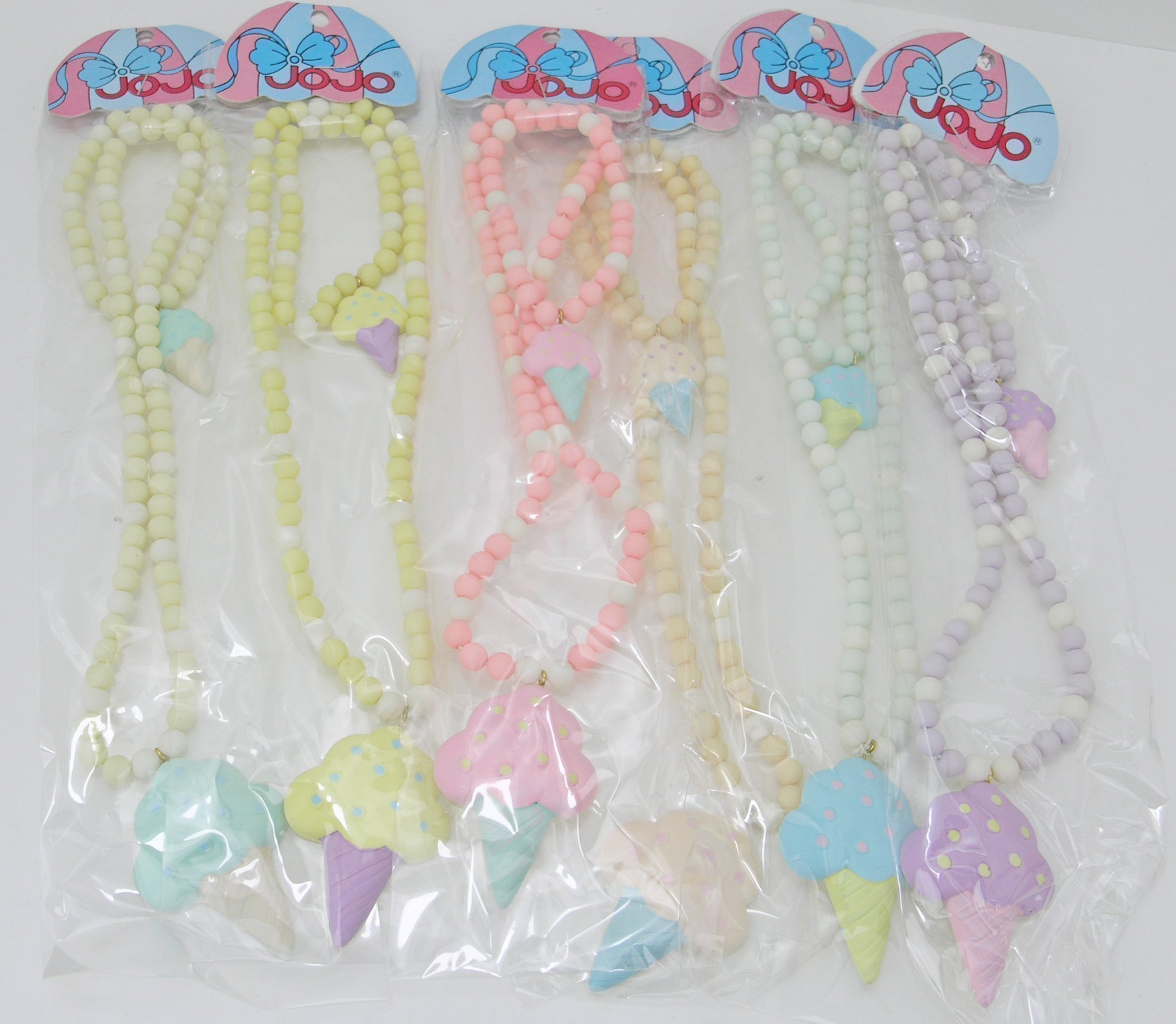 12 halsband + 12 armband glass Kalas Barnkalas .. | Köp på Tradera ...