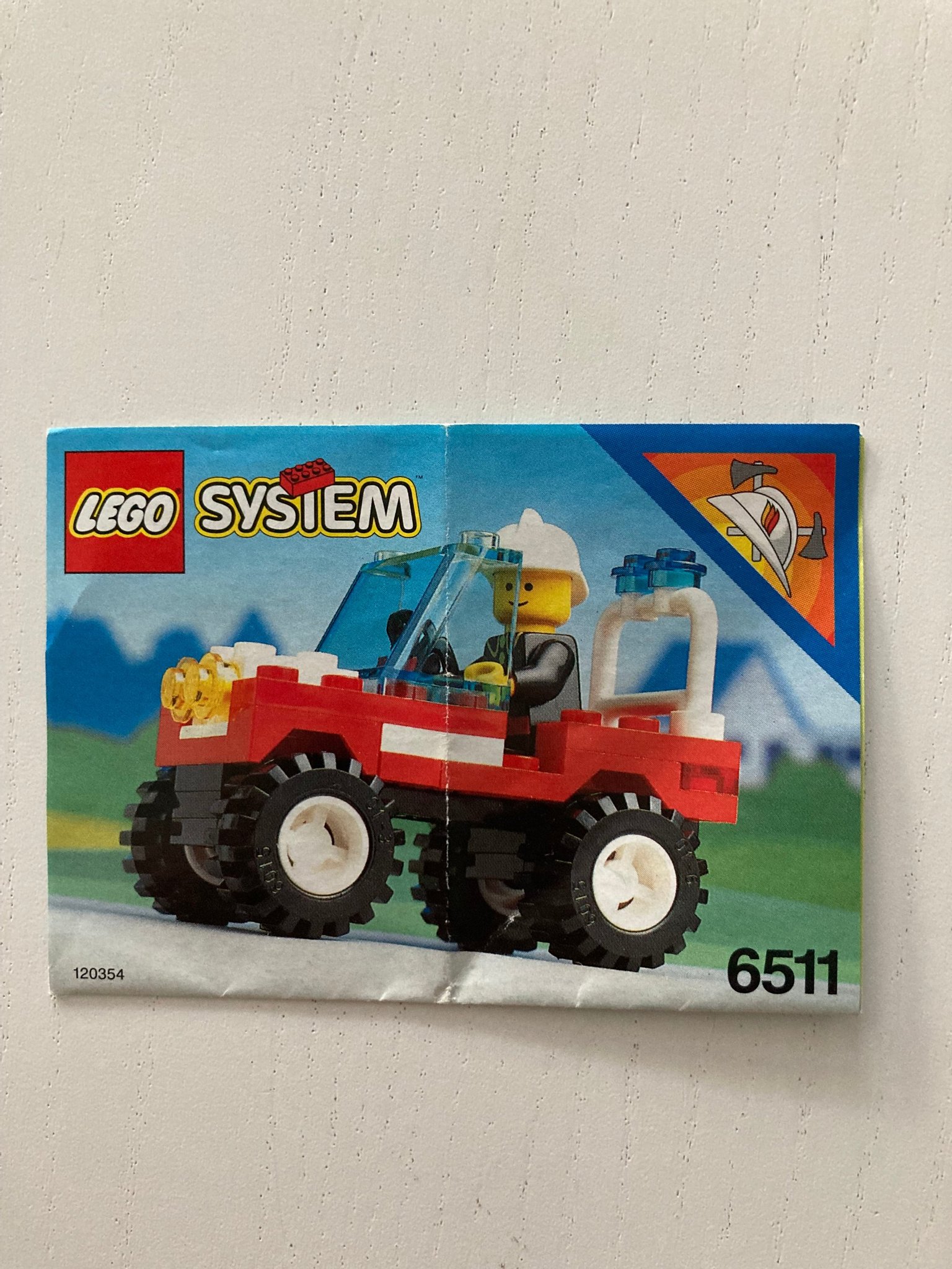 LEGO System 6511 Rescue Runabout, Instruktion | Köp på Tradera (687636838)
