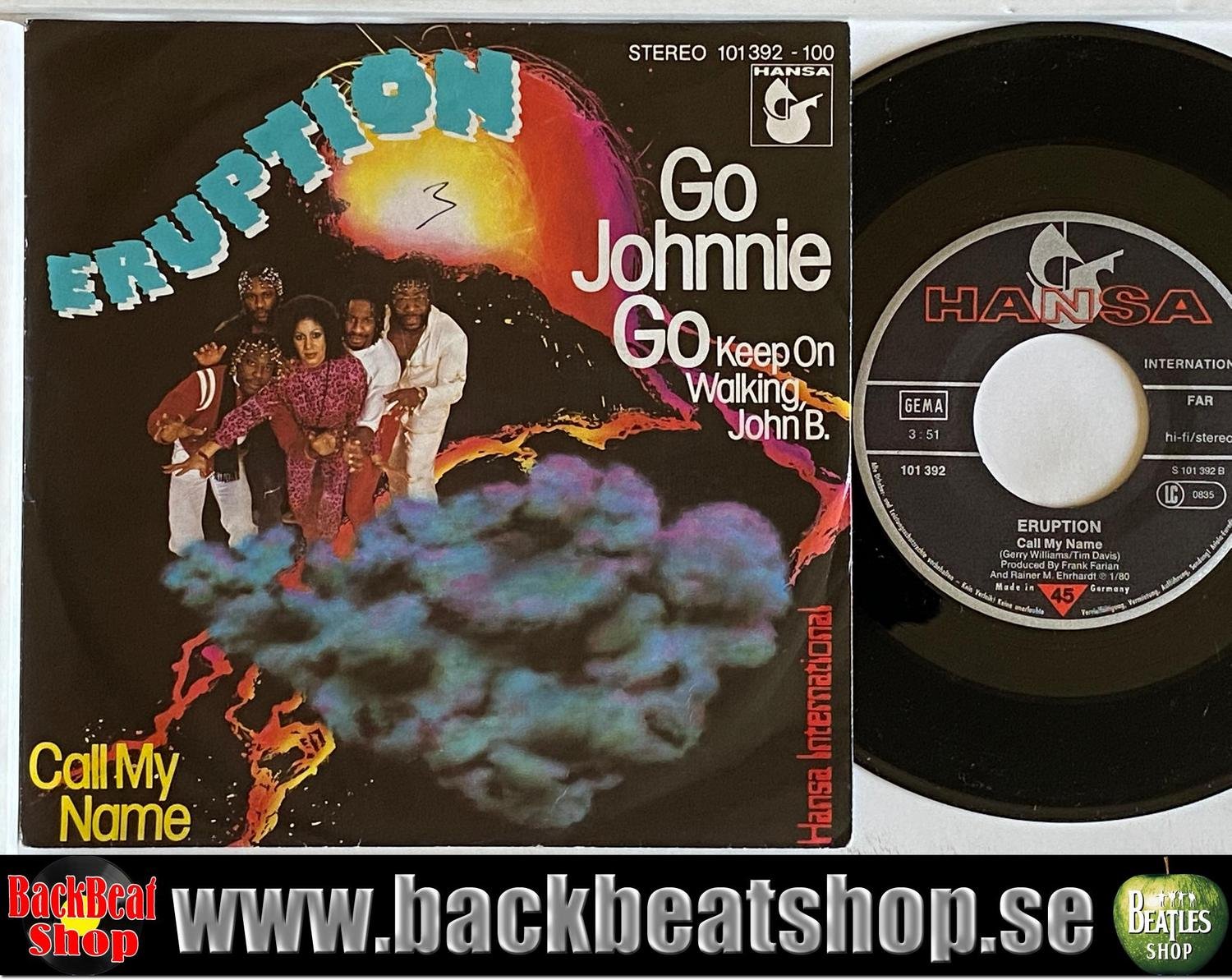 Se produkter som liknar ERUPTION - GO JOHNNIE GO (KEE.. på Tradera ...