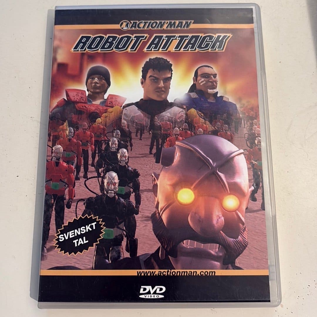 Se produkter som liknar Action Man Robot Attack DVD på Tradera (714335365)
