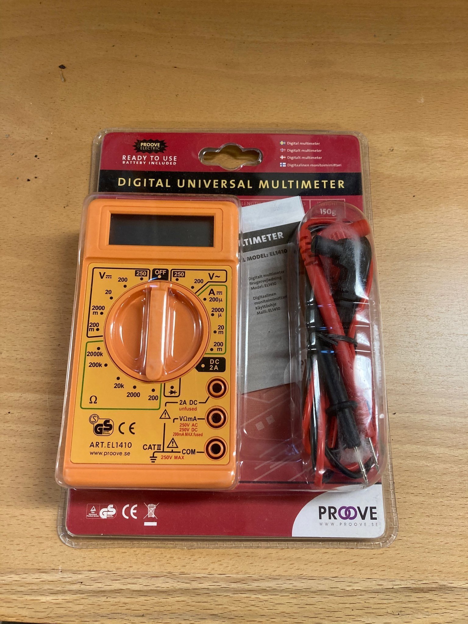 Multimeter (418537346) ᐈ Köp på Tradera