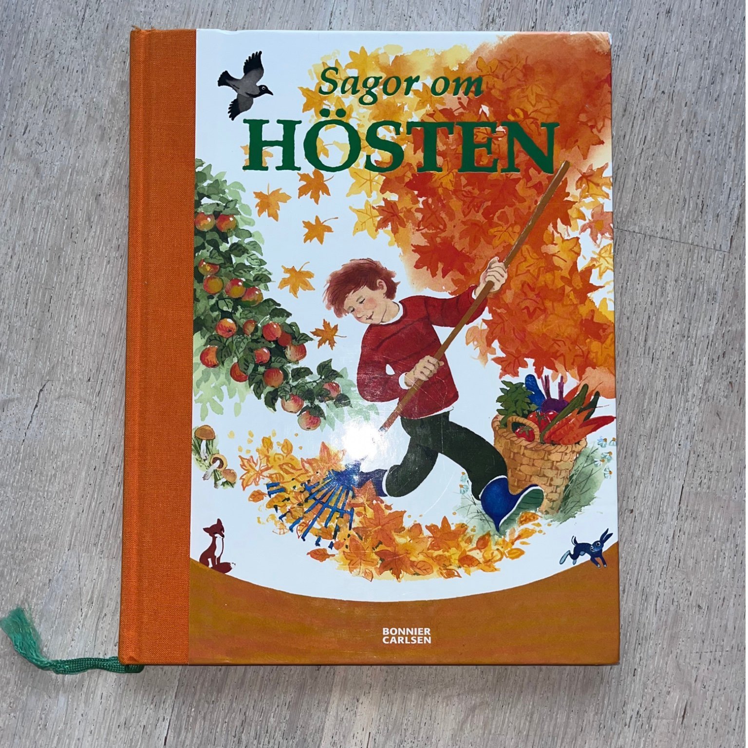 Stor inbunden fin bok med olika sagor OM HÖSTEN.. | Köp på Tradera ...