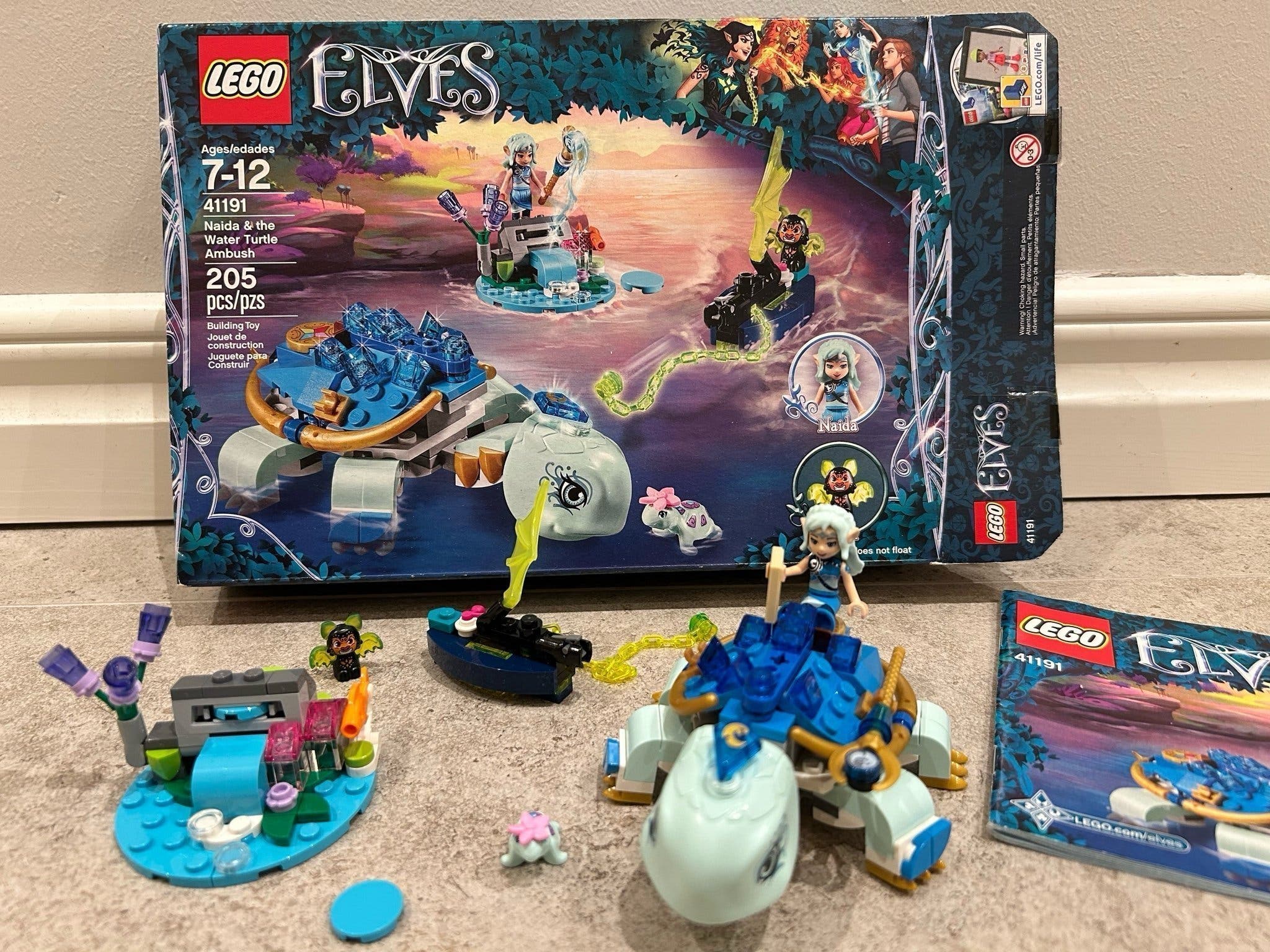 LEGO Elves 41191 Naida och vattensköldpaddans a.. | Köp på Tradera ...