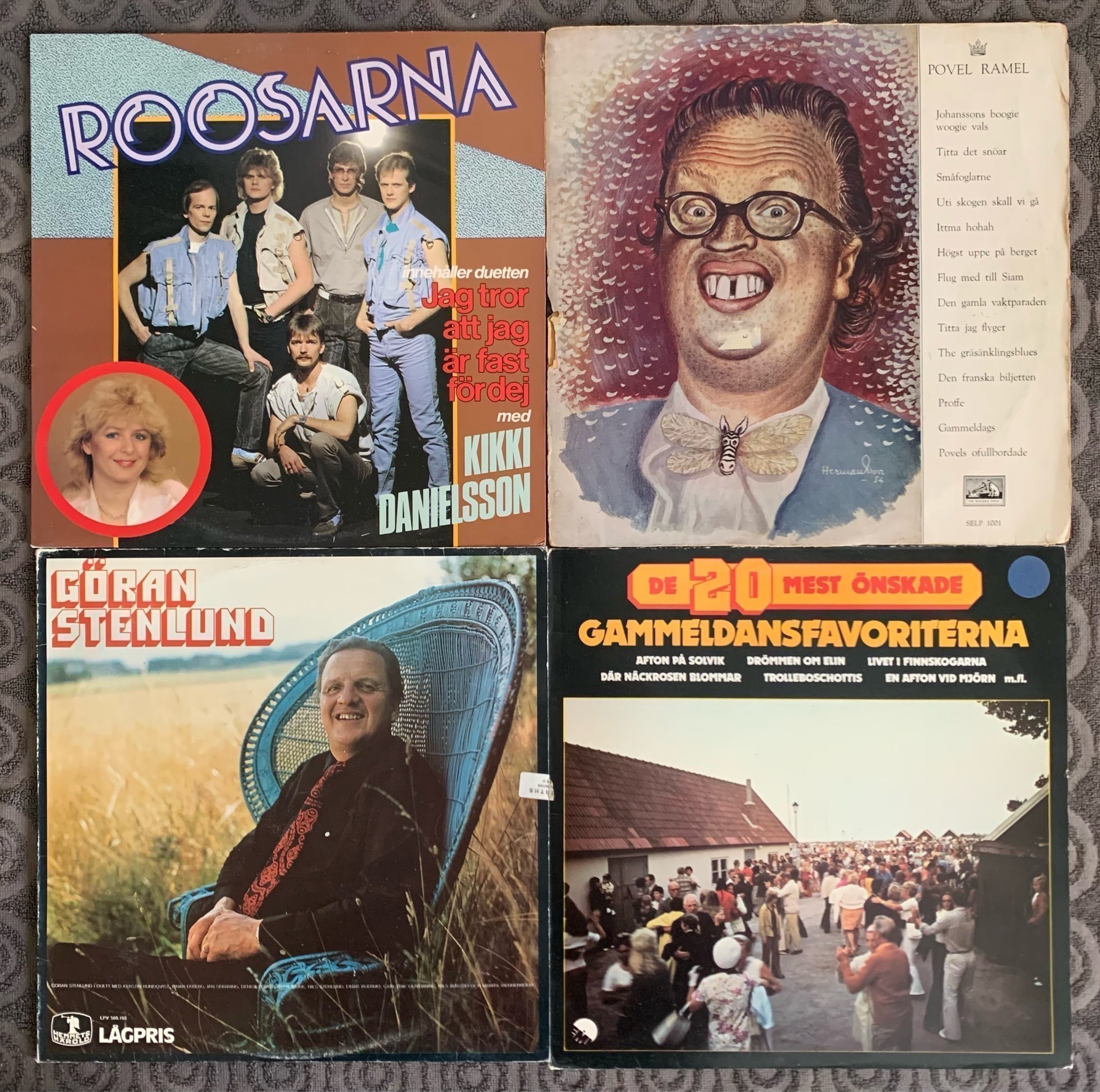 Se produkter som liknar 4 LP - POVEL RAMEL - ROOSARNA.. på Tradera ...