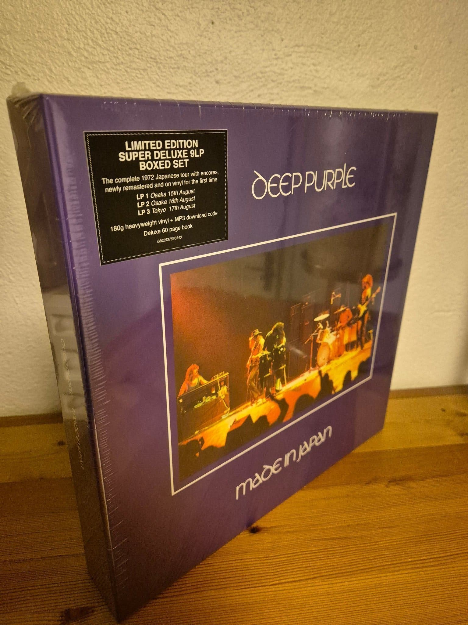Deep Purple - Made in Japan Super Deluxe 9LP Bo.. | Köp på Tradera ...